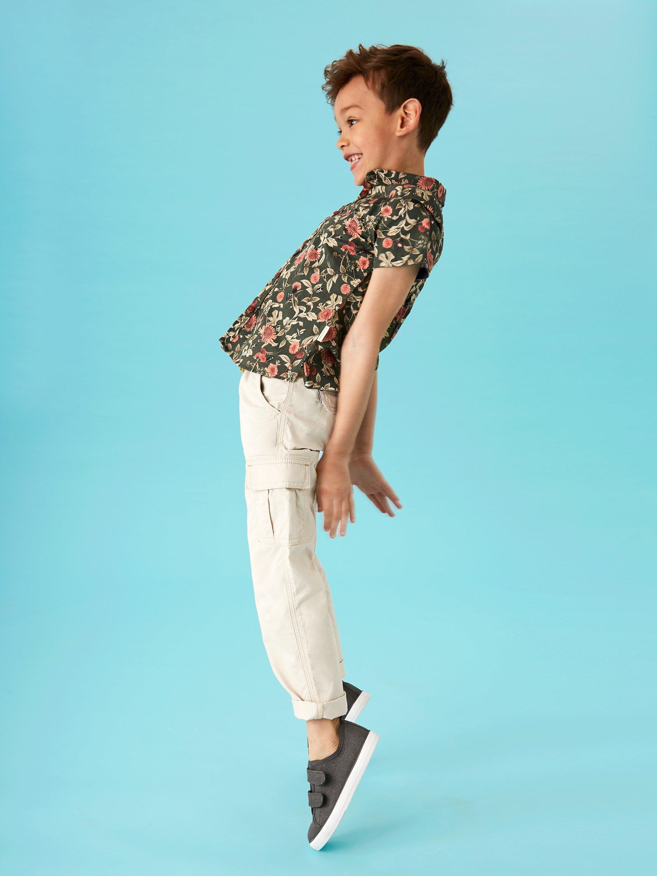 Caleb Cargo Trouser in LIGHT NATURAL | White Stuff