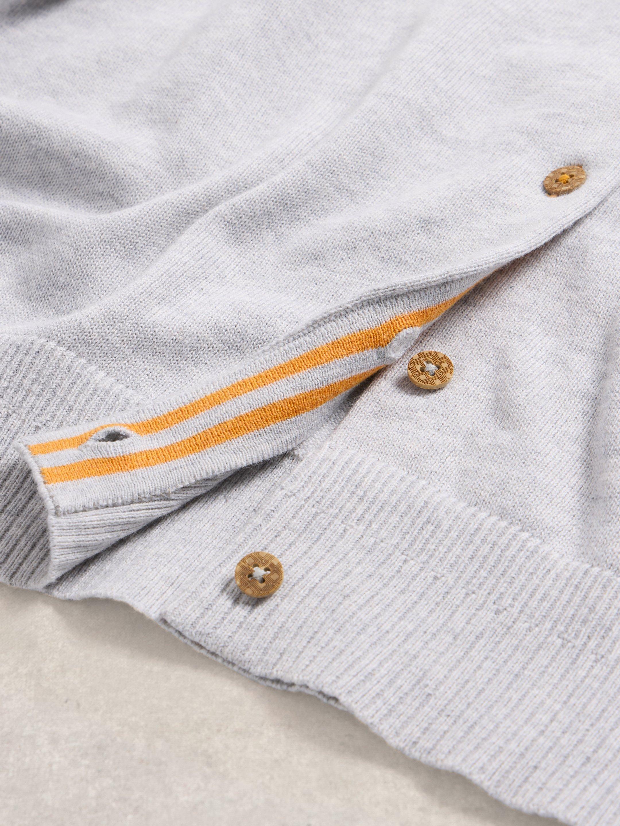 LULU CARDI in GREY MARL | White Stuff