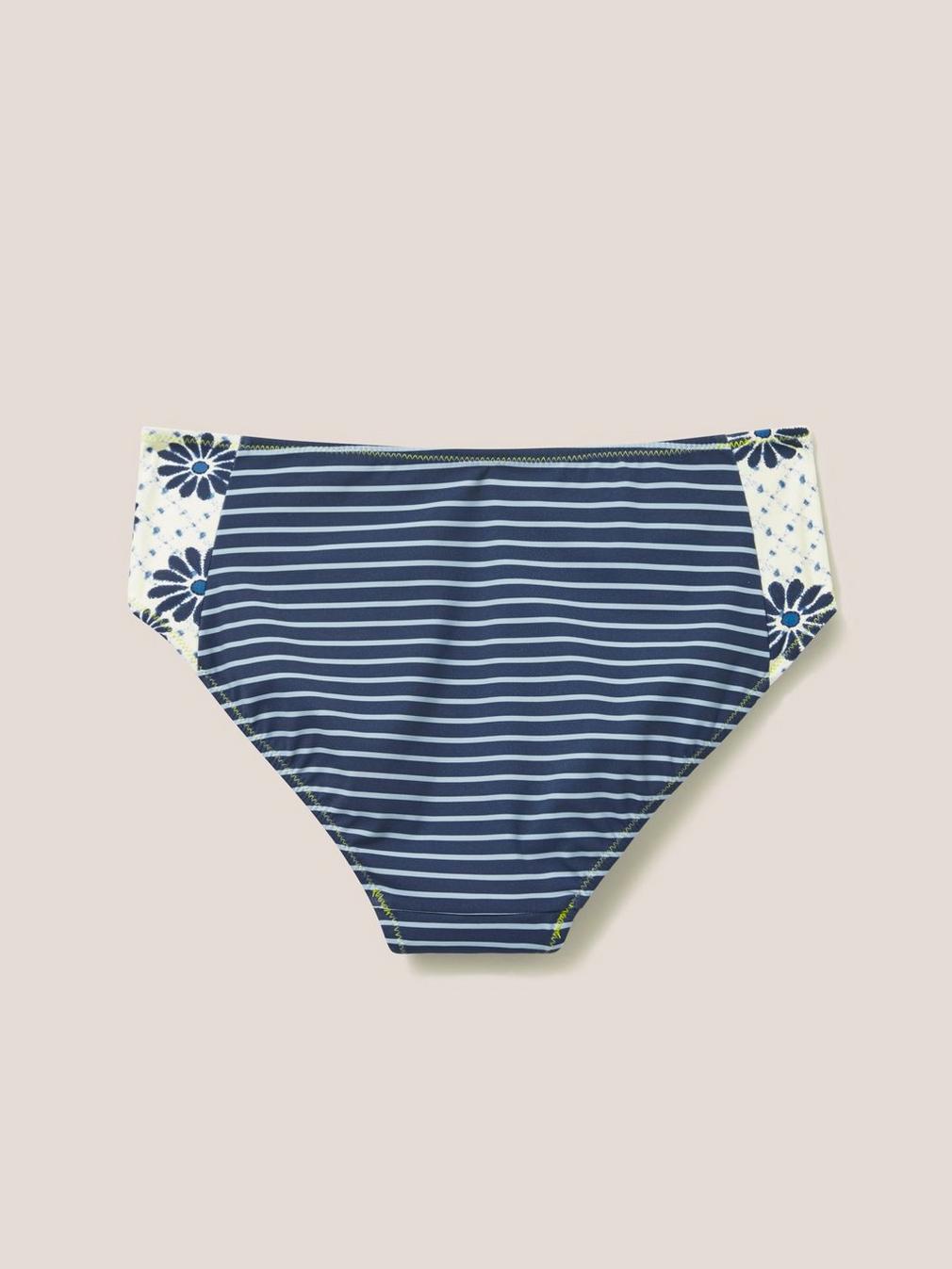 Sunshine Reversible Bottom in NAVY MULTI | White Stuff