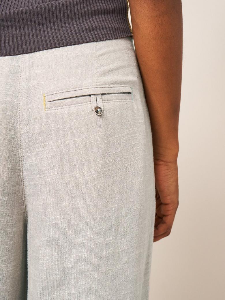 White Stuff Women's Lucinda Wide Leg Trousers Ladies Casual Full Length ...