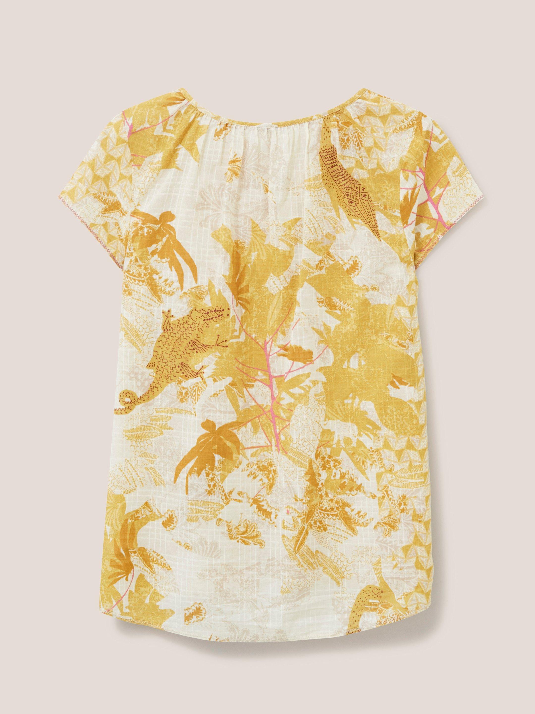 Keri Organic Cotton Top in IVORY MULTI | White Stuff