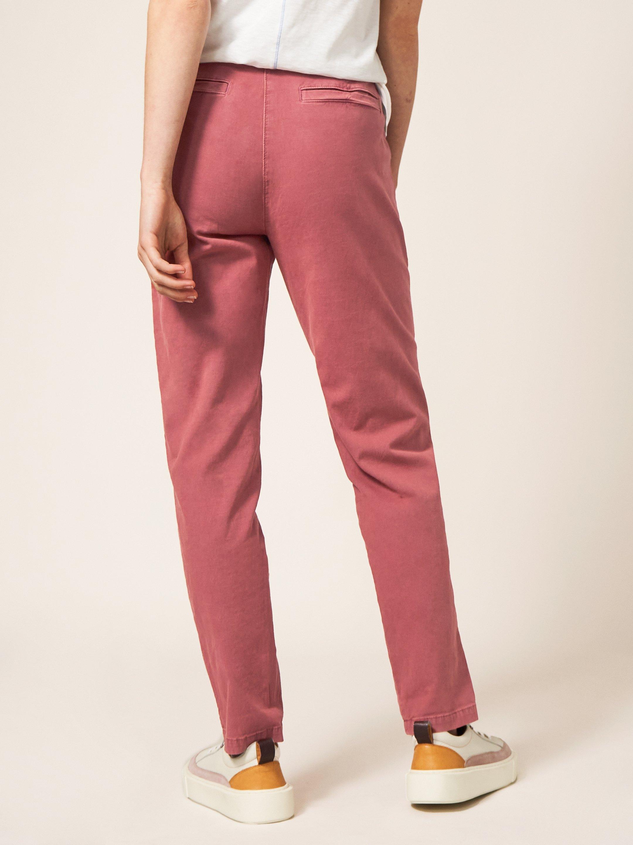 Twister Chino in MID PLUM | White Stuff