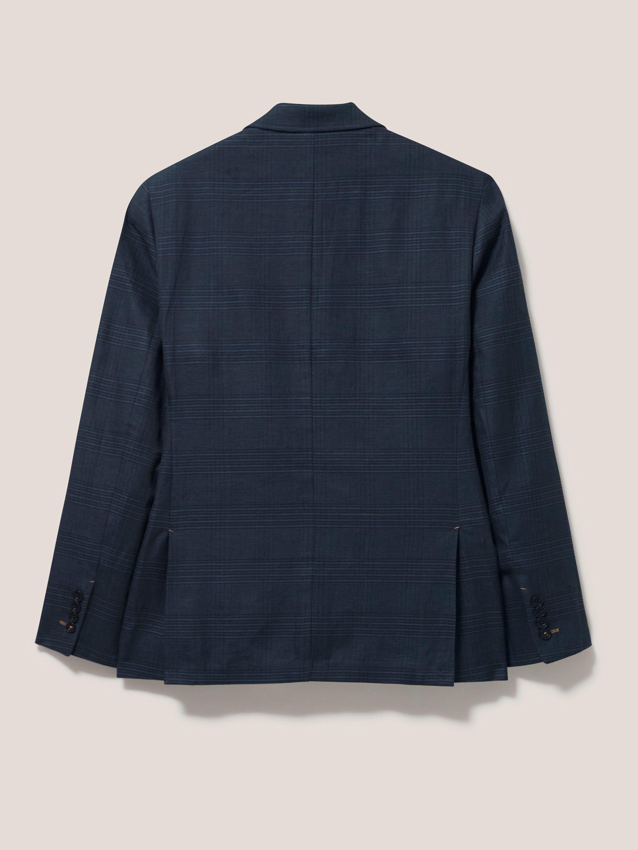 Harrison Check Blazer in DEEP BLUE | White Stuff