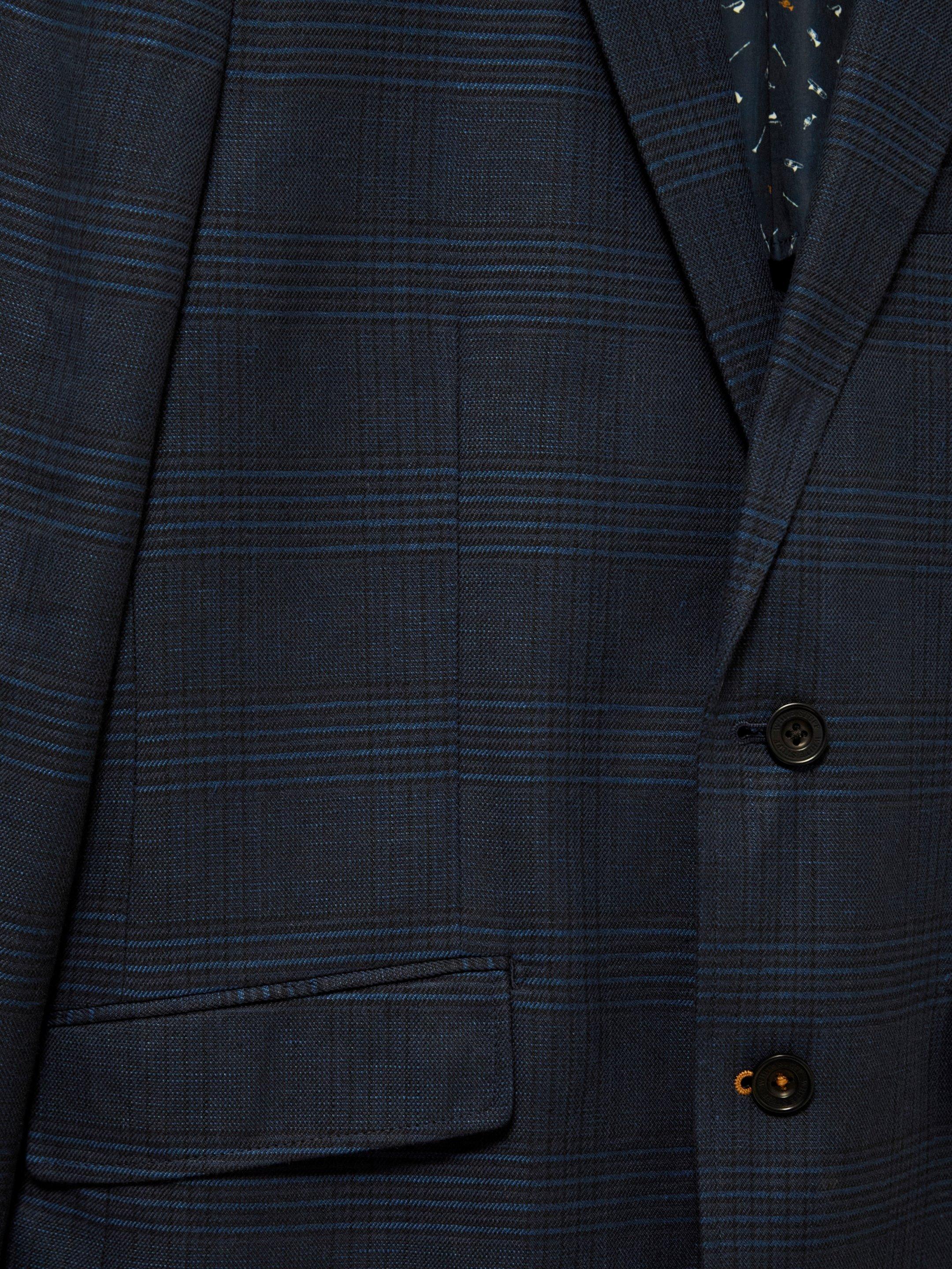 Harrison Check Blazer in DEEP BLUE | White Stuff