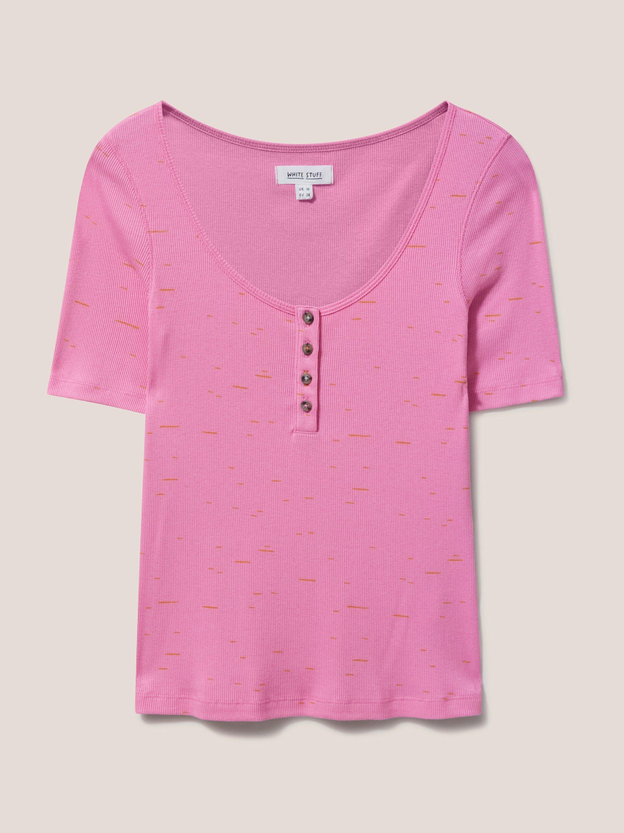 SHERBET TEE in PINK PRINT | White Stuff