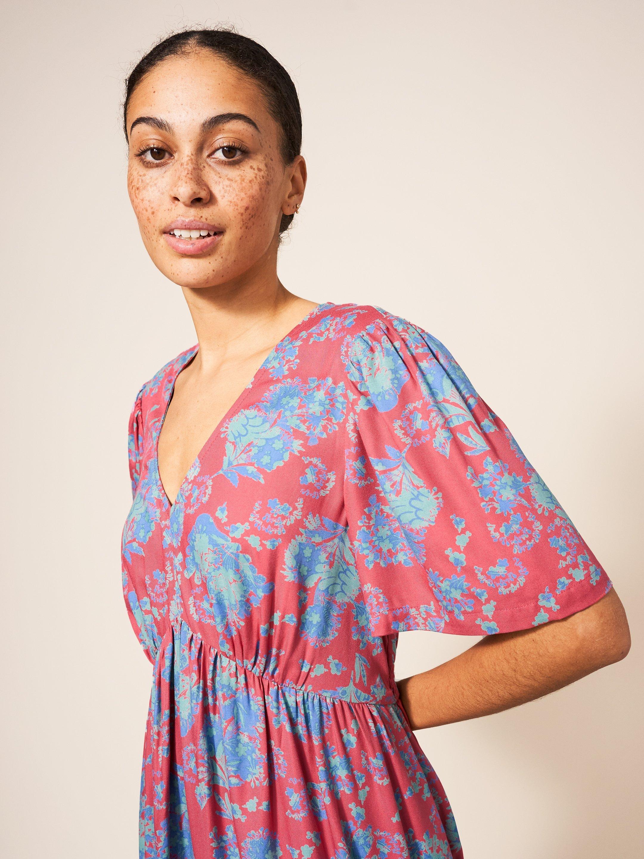 Lucy Dress in PINK MULTI | White Stuff