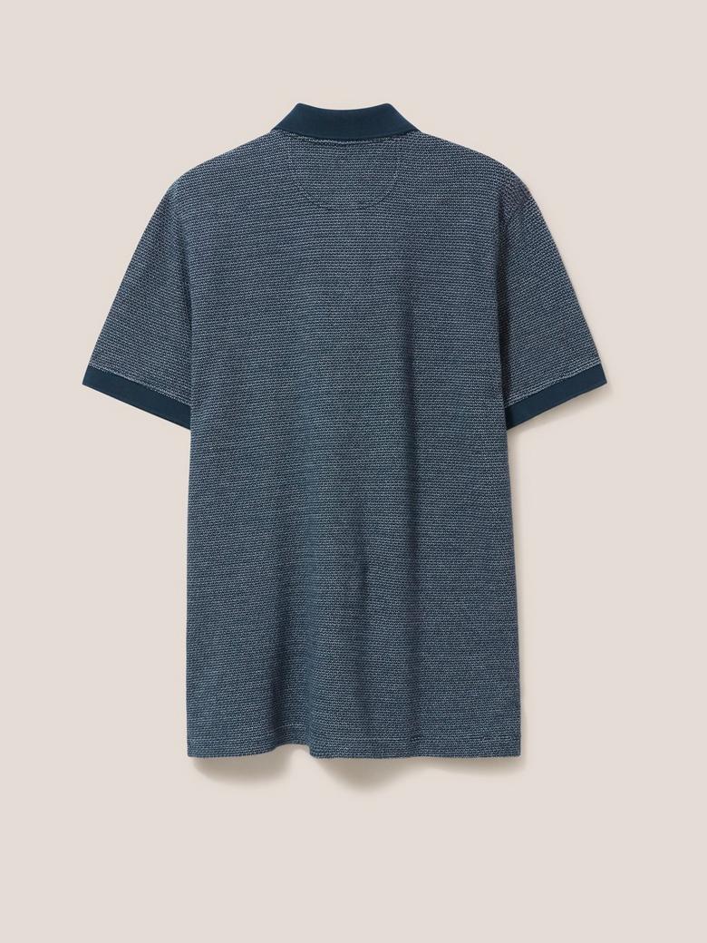 White Stuff Men's Micro Dot Polo Tee Short Sleeve Classic Fit Casual ...