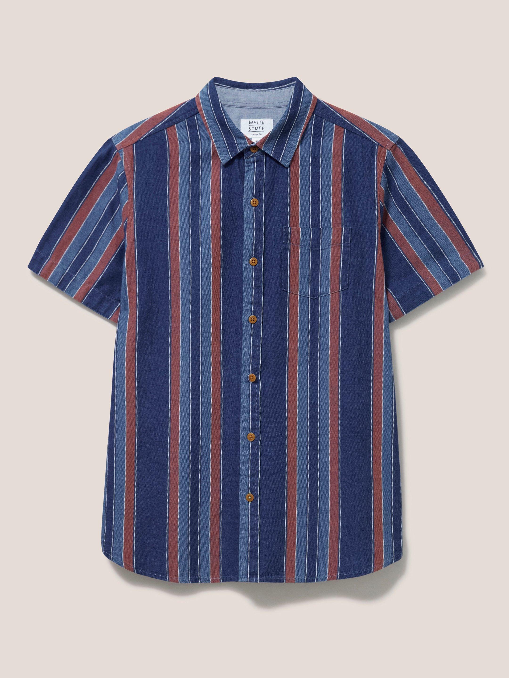 Indigo Striped Shirt in INDIGO BLUE | White Stuff