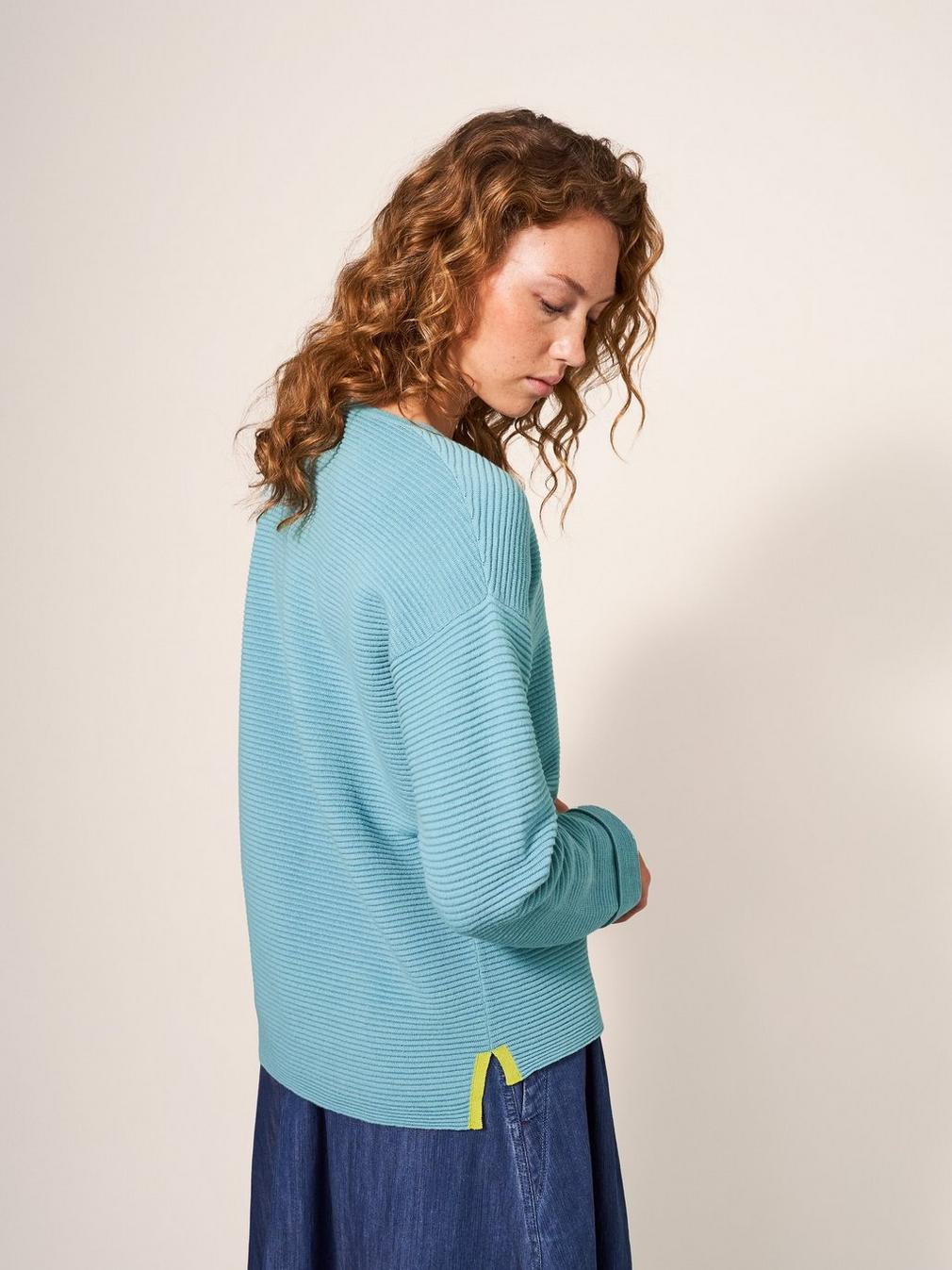 JANA JUMPER in MID TEAL | White Stuff