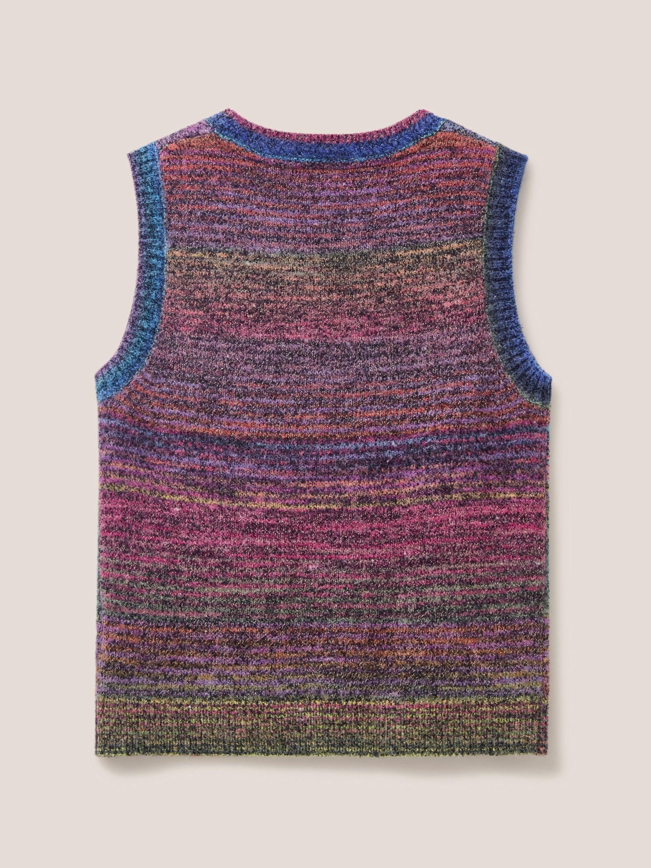 SAKURA TANK in GREEN MULTI | White Stuff