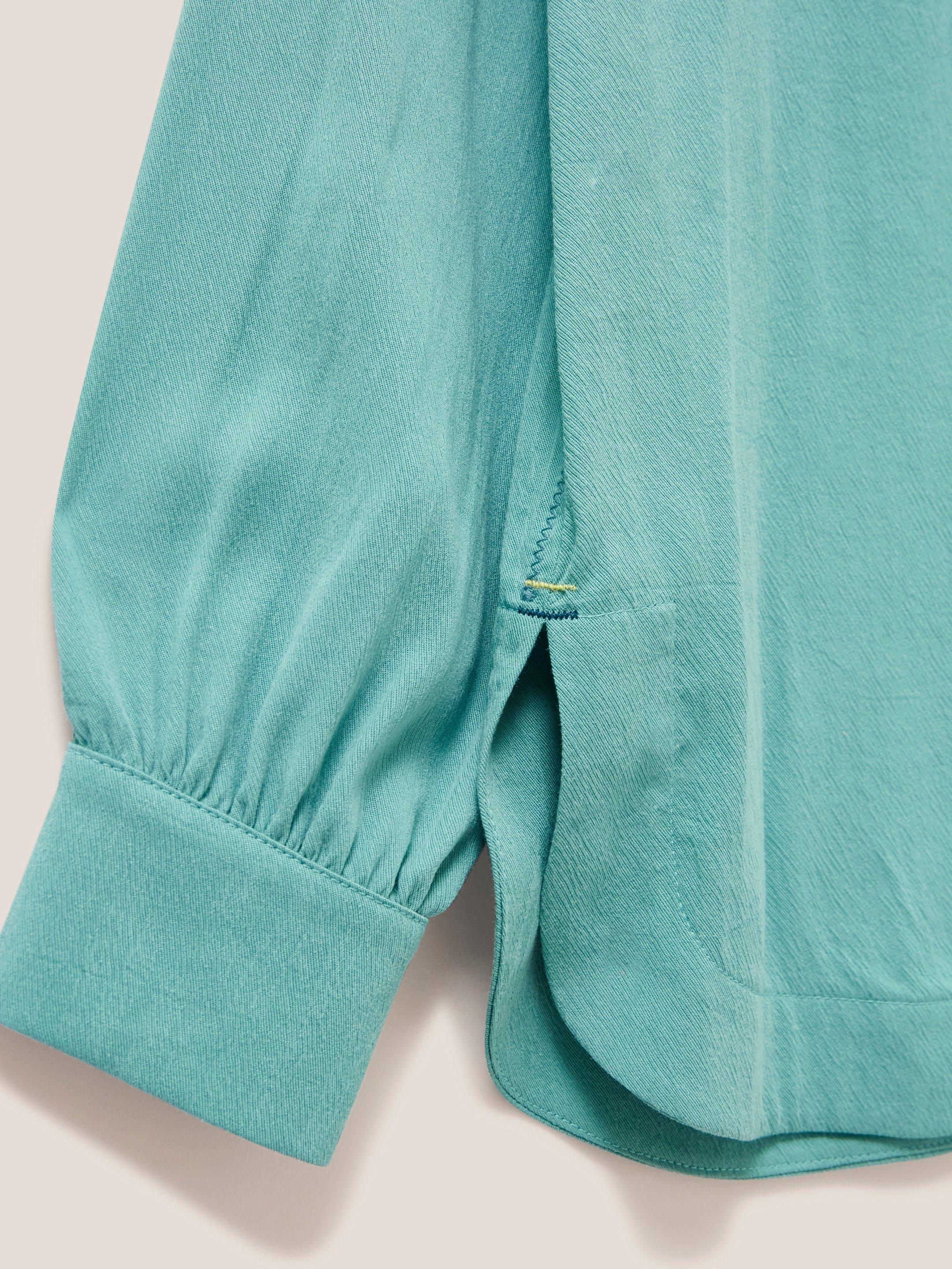 Ella Shirt in MID TEAL | White Stuff