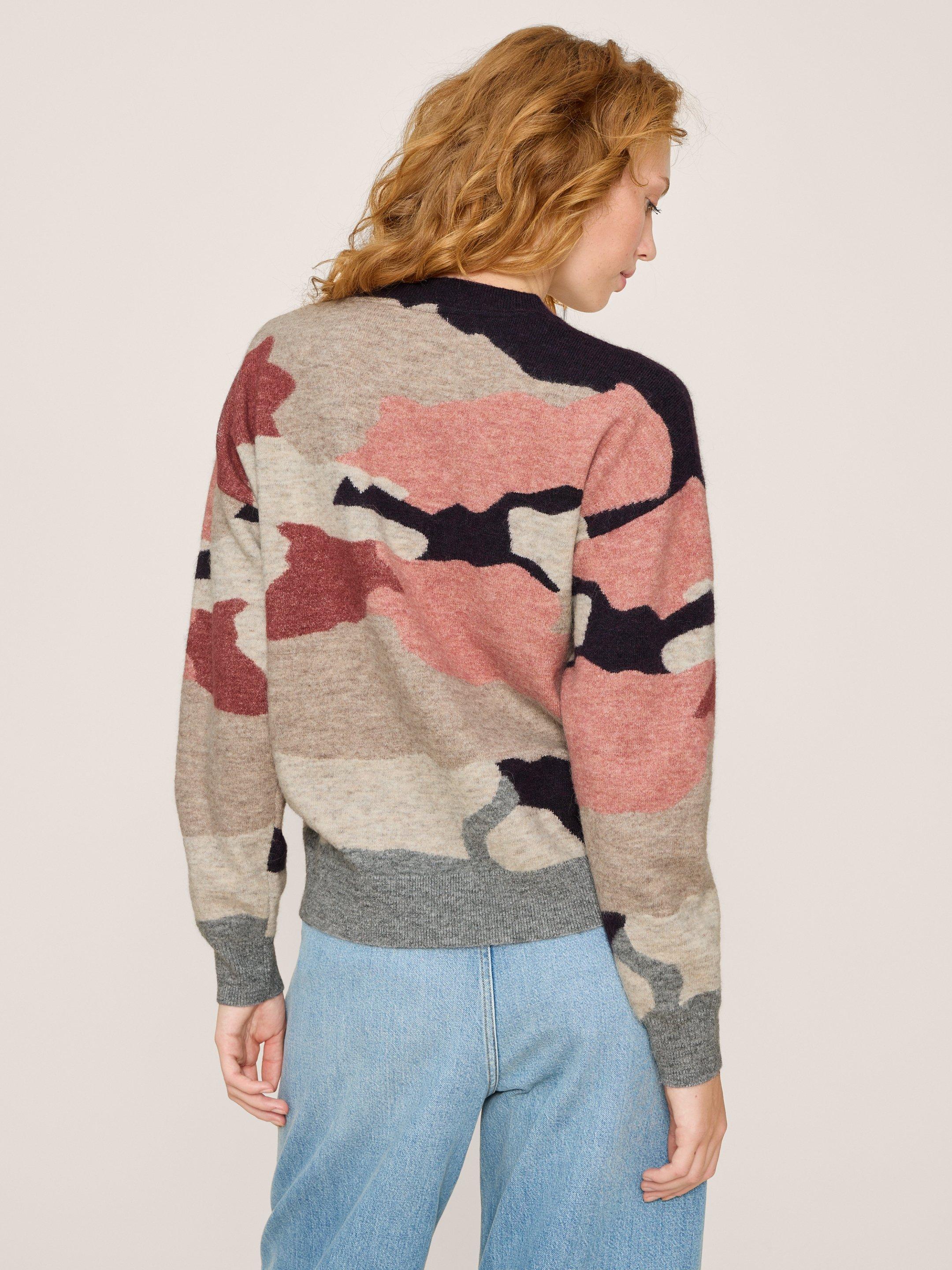 PATCHWORK SPARKLE JUMPER in GREY MULTI | White Stuff
