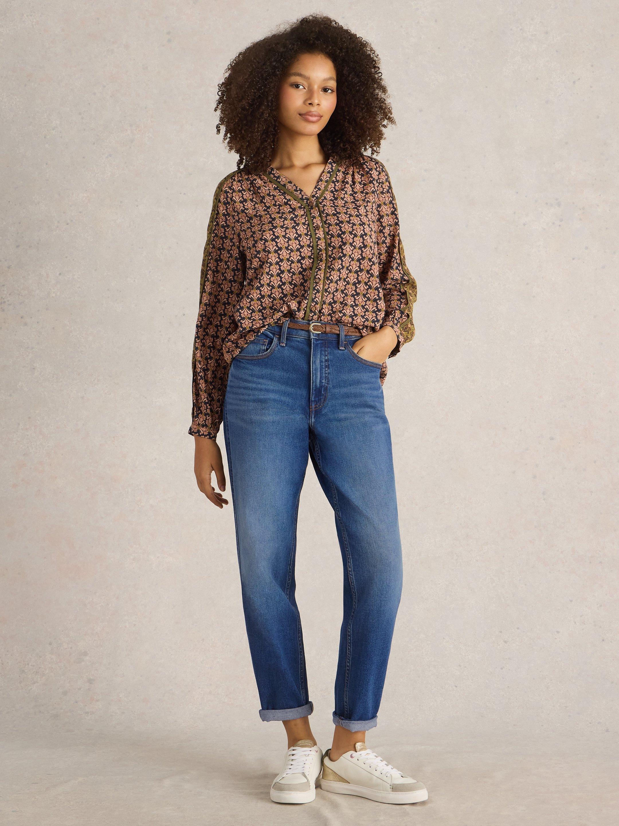 Freya Weekend Jean in MID DENIM | White Stuff