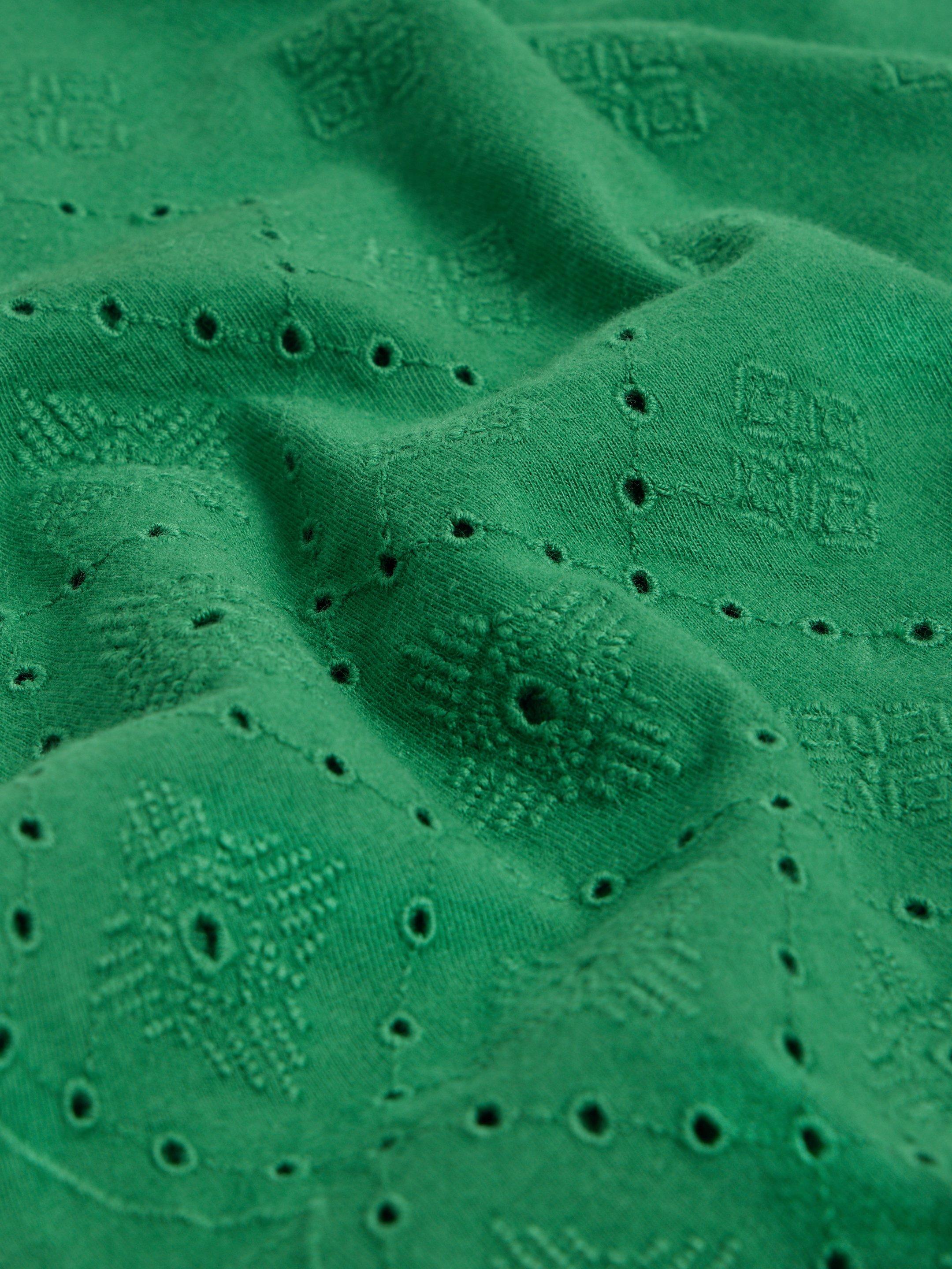 SILVIA CUT OUT VEST in BRIGHT GREEN | White Stuff