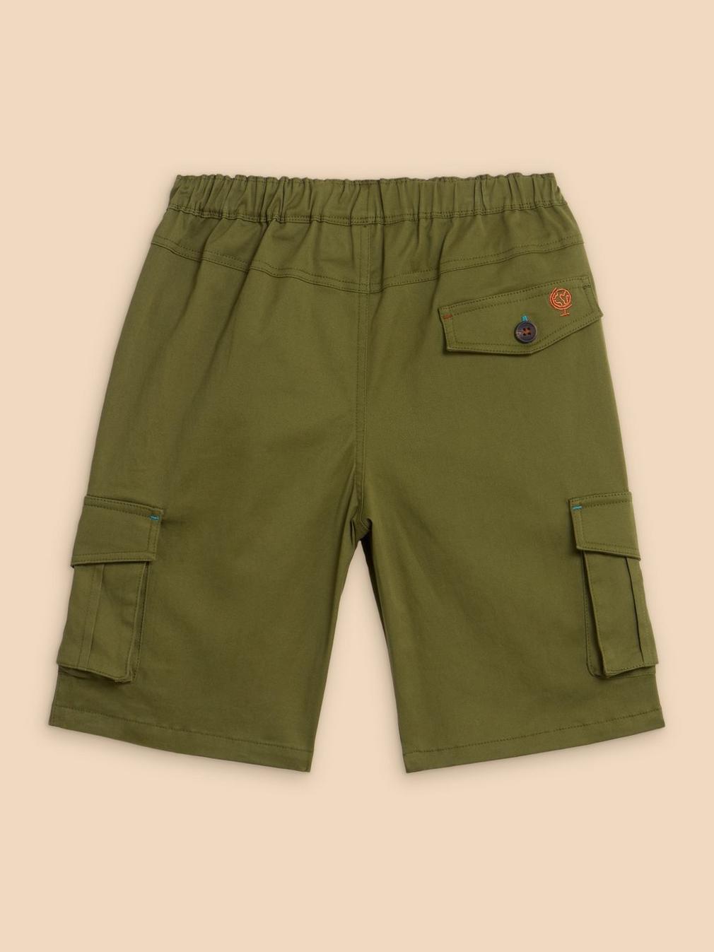 Cargo Carter Short in KHAKI GREEN | White Stuff
