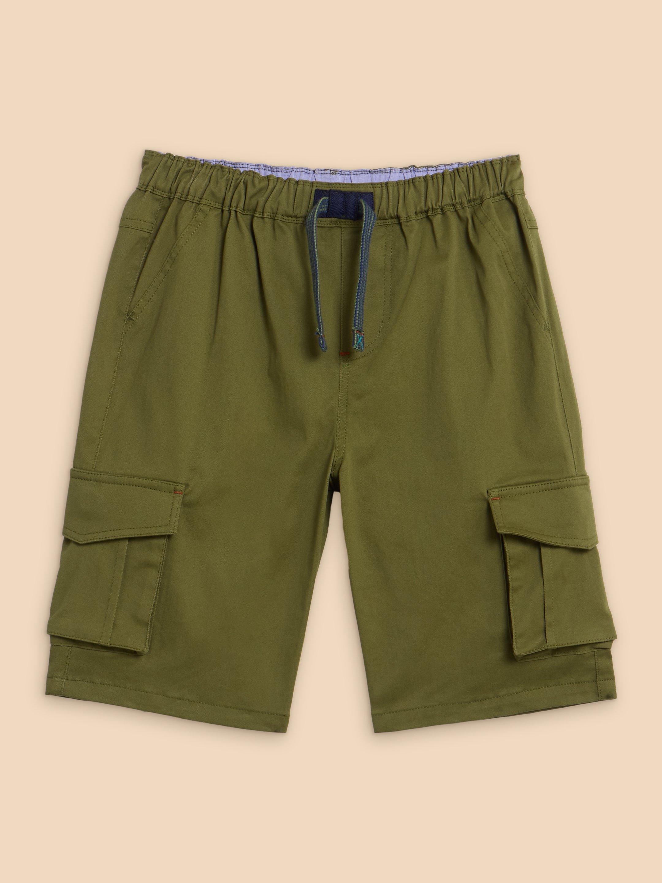 Cargo Carter Short in KHAKI GREEN | White Stuff