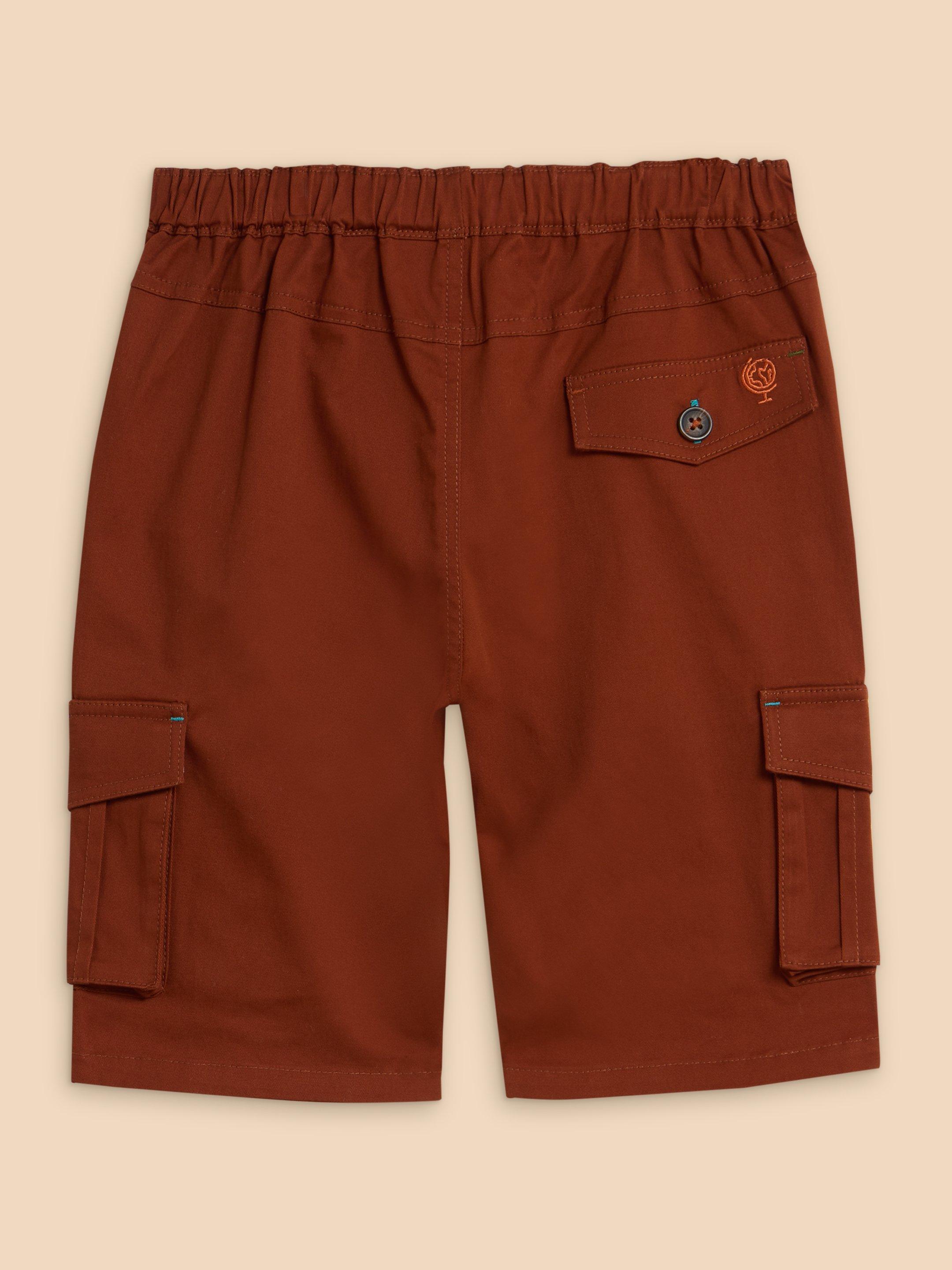 Cargo Carter Short in MID BROWN | White Stuff