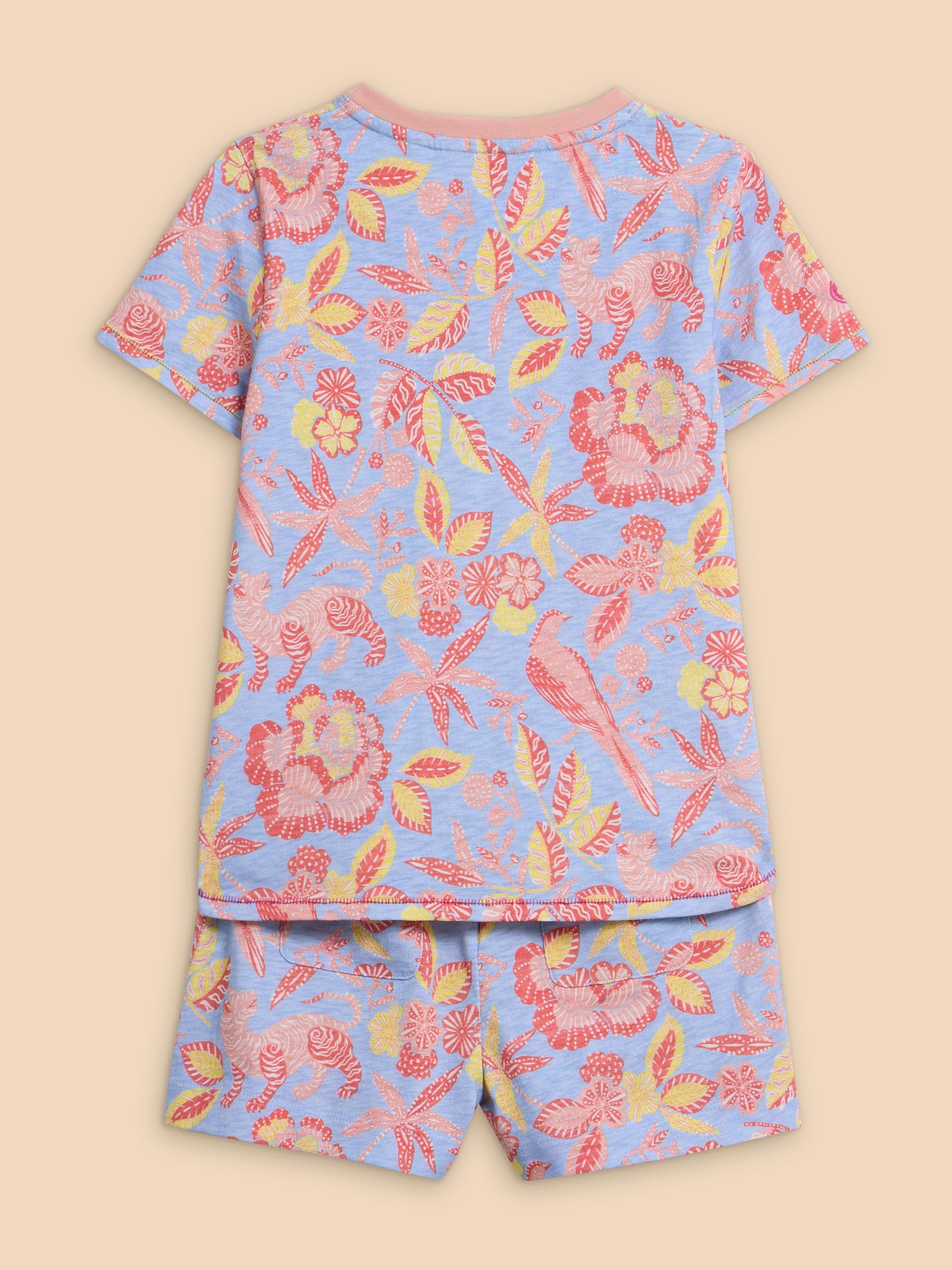 Girls PJ Set in BLUE MULTI | White Stuff