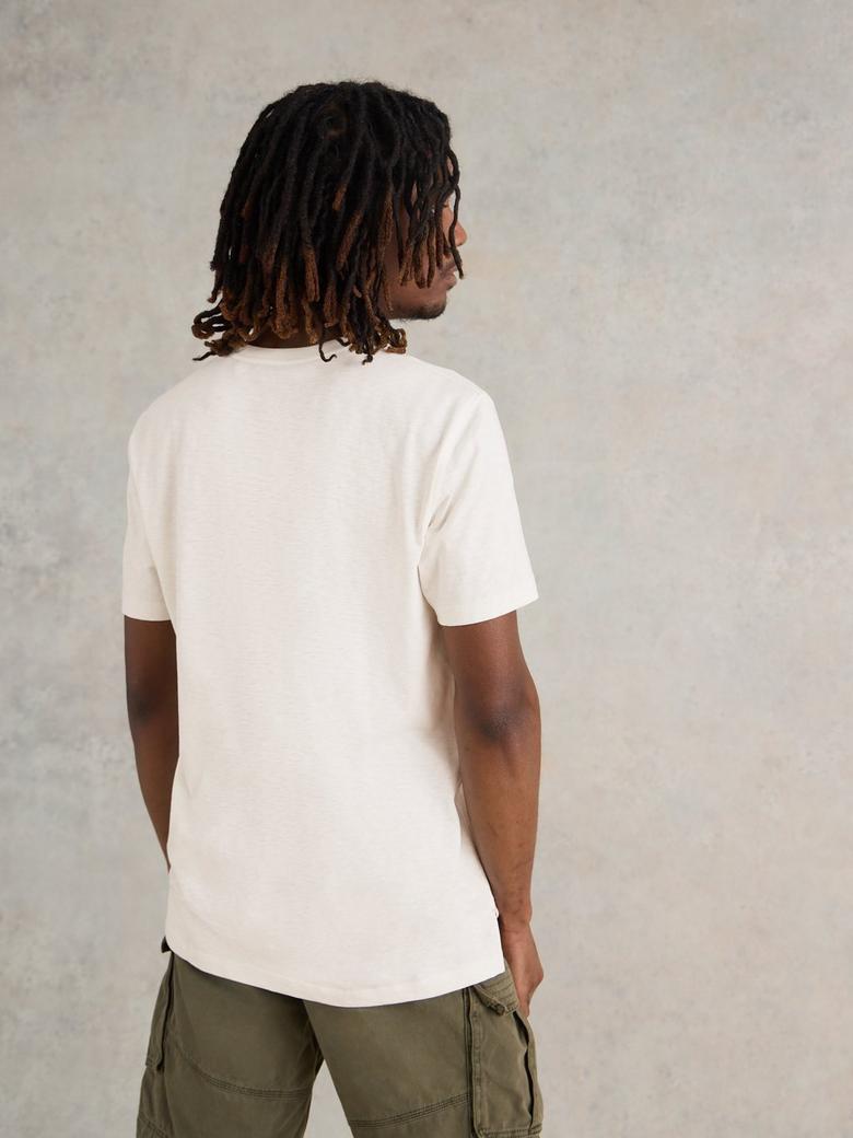 White Stuff Out Of Offish Graphic Men's T-Shirt 100% Cotton Short ...