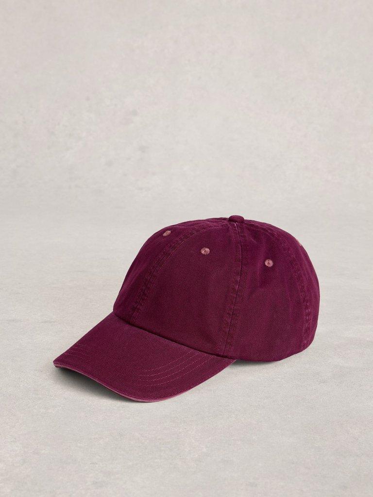 Baseball Cap Cotton in MID PURPLE | White Stuff EU