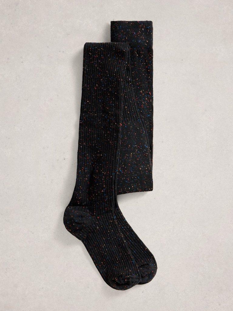 Womens Fiona Fleck Tights in BLACK MULTI | White Stuff