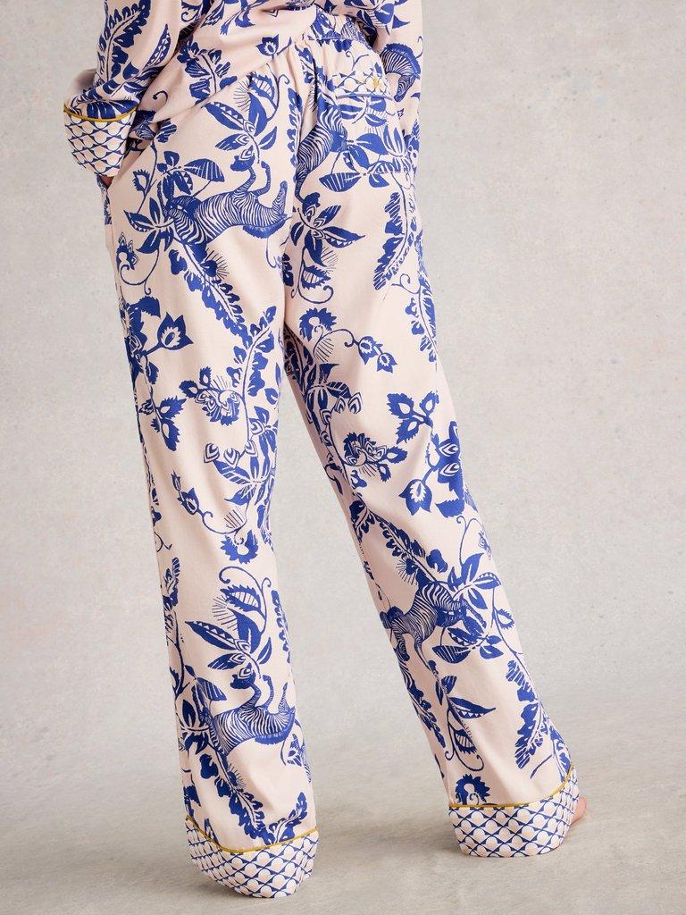 ORGANIC NINA PJ BOTTOM in PINK PRINT | White Stuff US