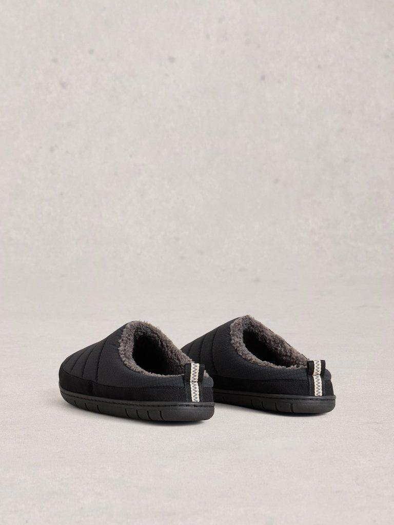 Nylon Puffer Mule in DK GREY | White Stuff US