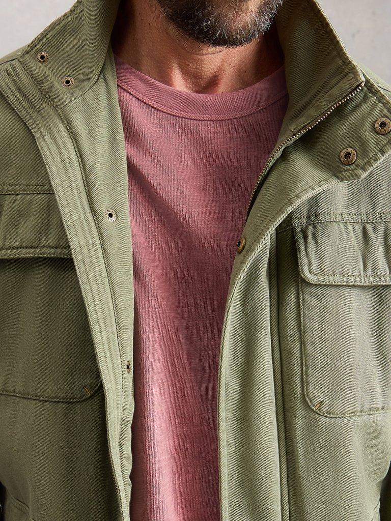Harrington Relaxed Tee in LIGHT PINK | White Stuff EU