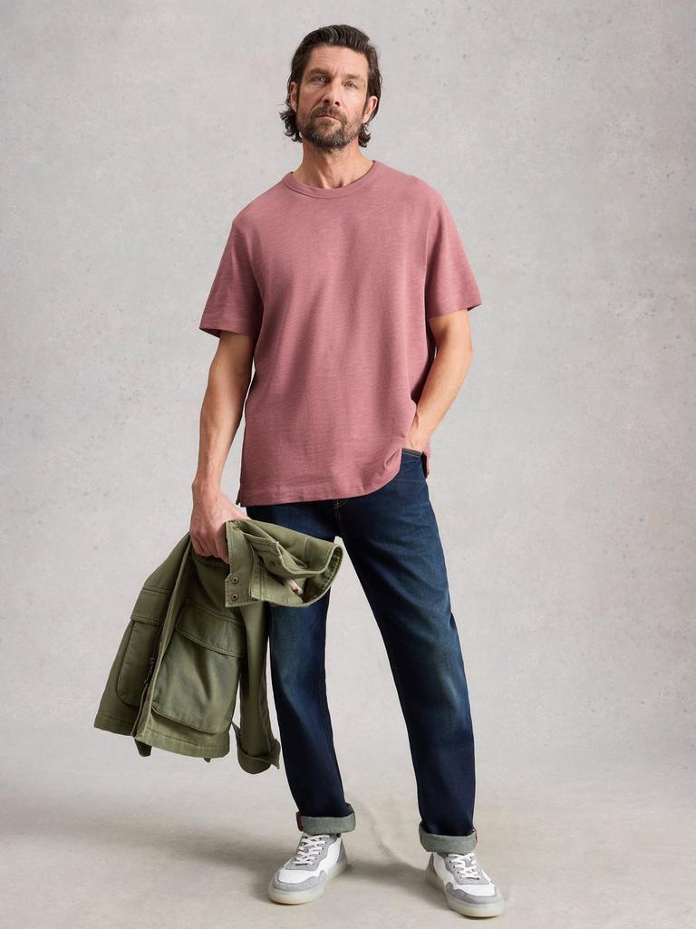 Harrington Relaxed Tee in LIGHT PINK | White Stuff EU