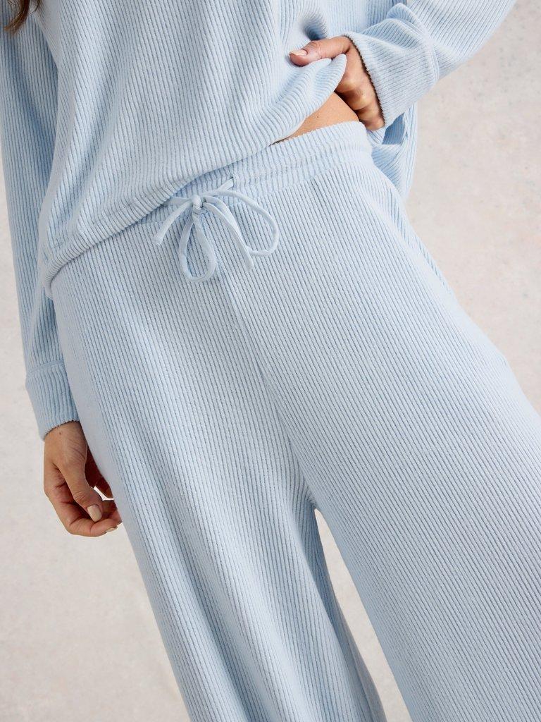 COSY JERSEY RIB BOTTOM in LIGHT BLUE | White Stuff EU