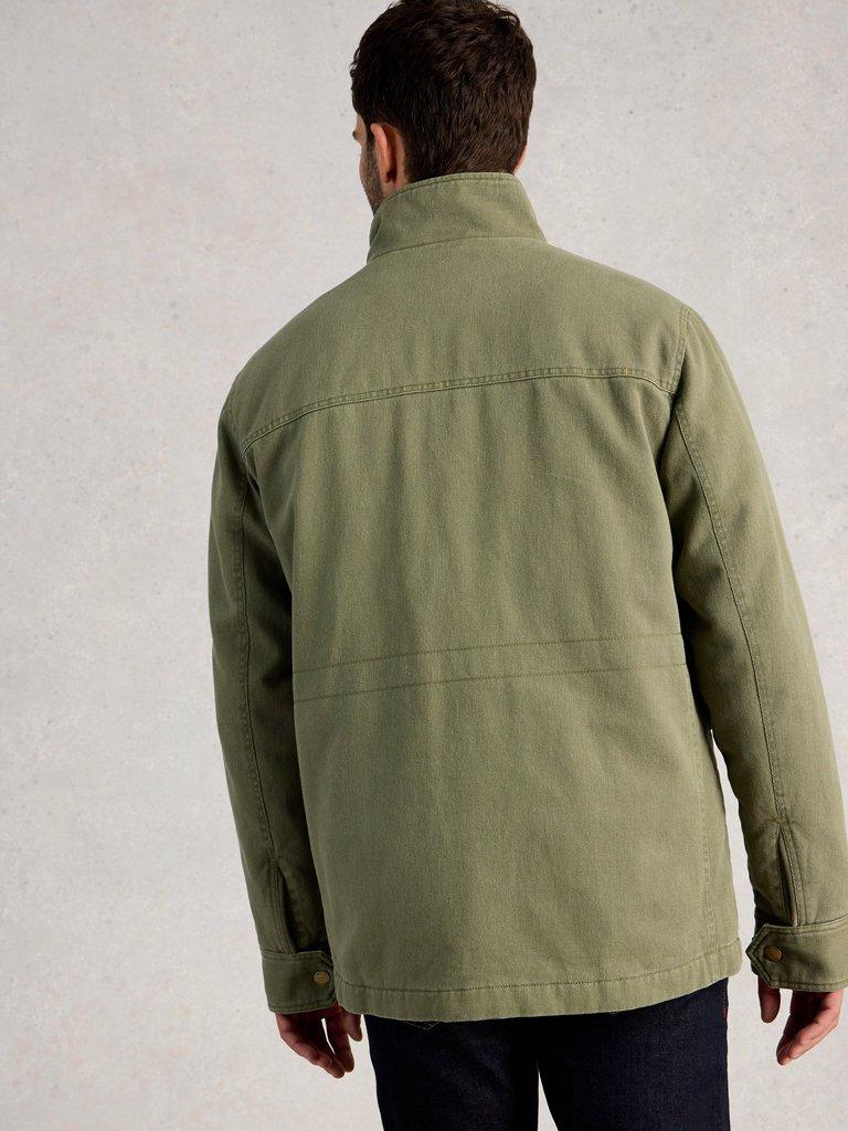 Marlow 4 Pocket Jacket in KHAKI GREEN | White Stuff