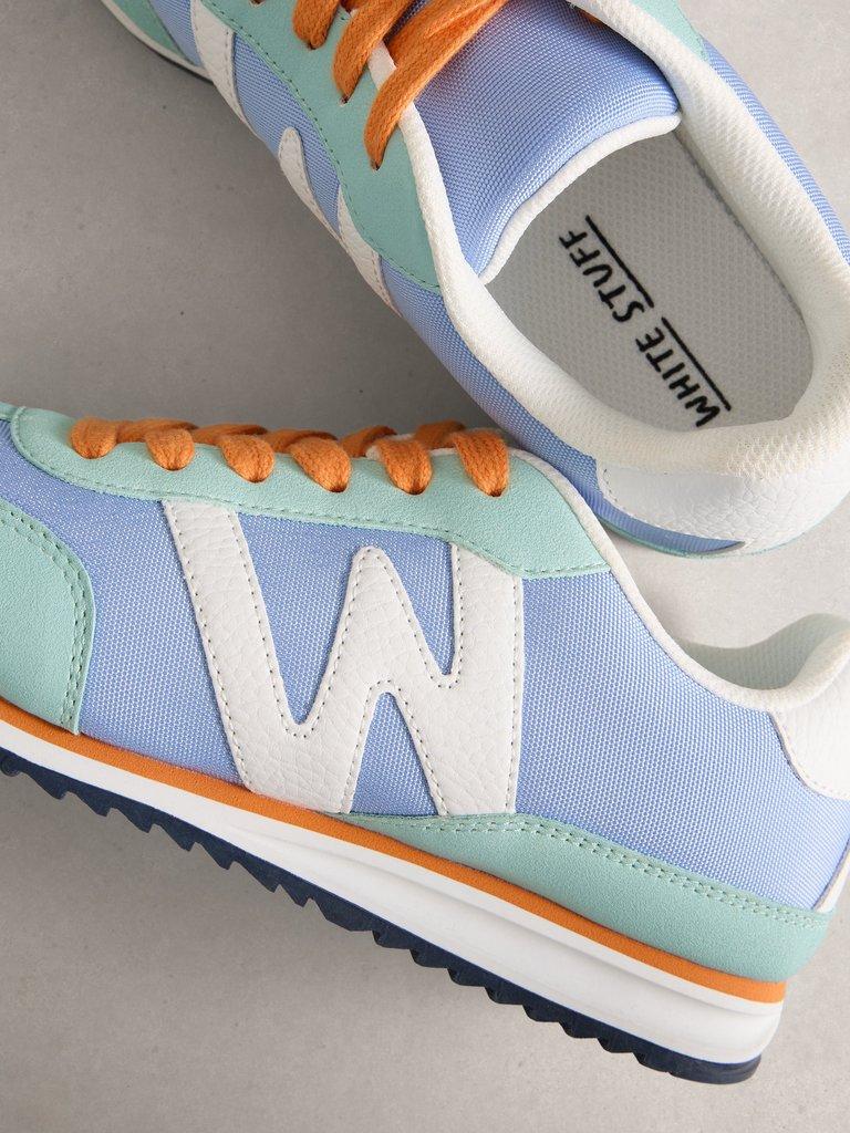 Lucy Trainers in BLUE MULTI | White Stuff EU