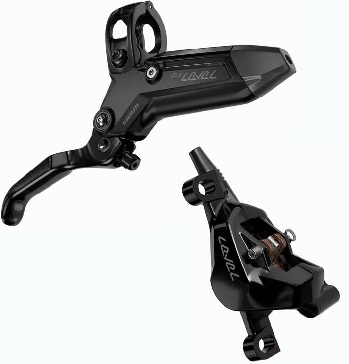 SRAM Level Silver Stealth 2 Piston Disc Brake | Chain Reaction