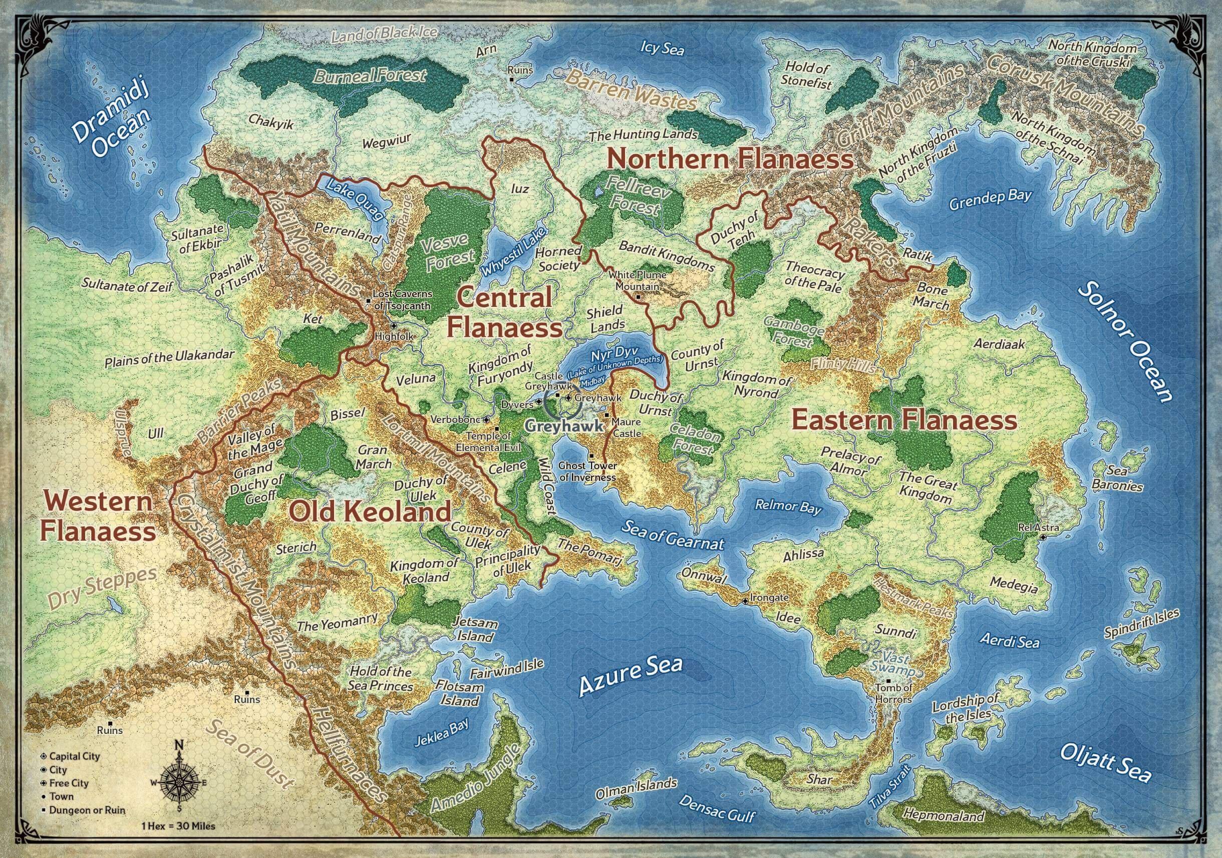Legends of Greyhawk | D&D's Official Global Shared Campaign Set in the ...