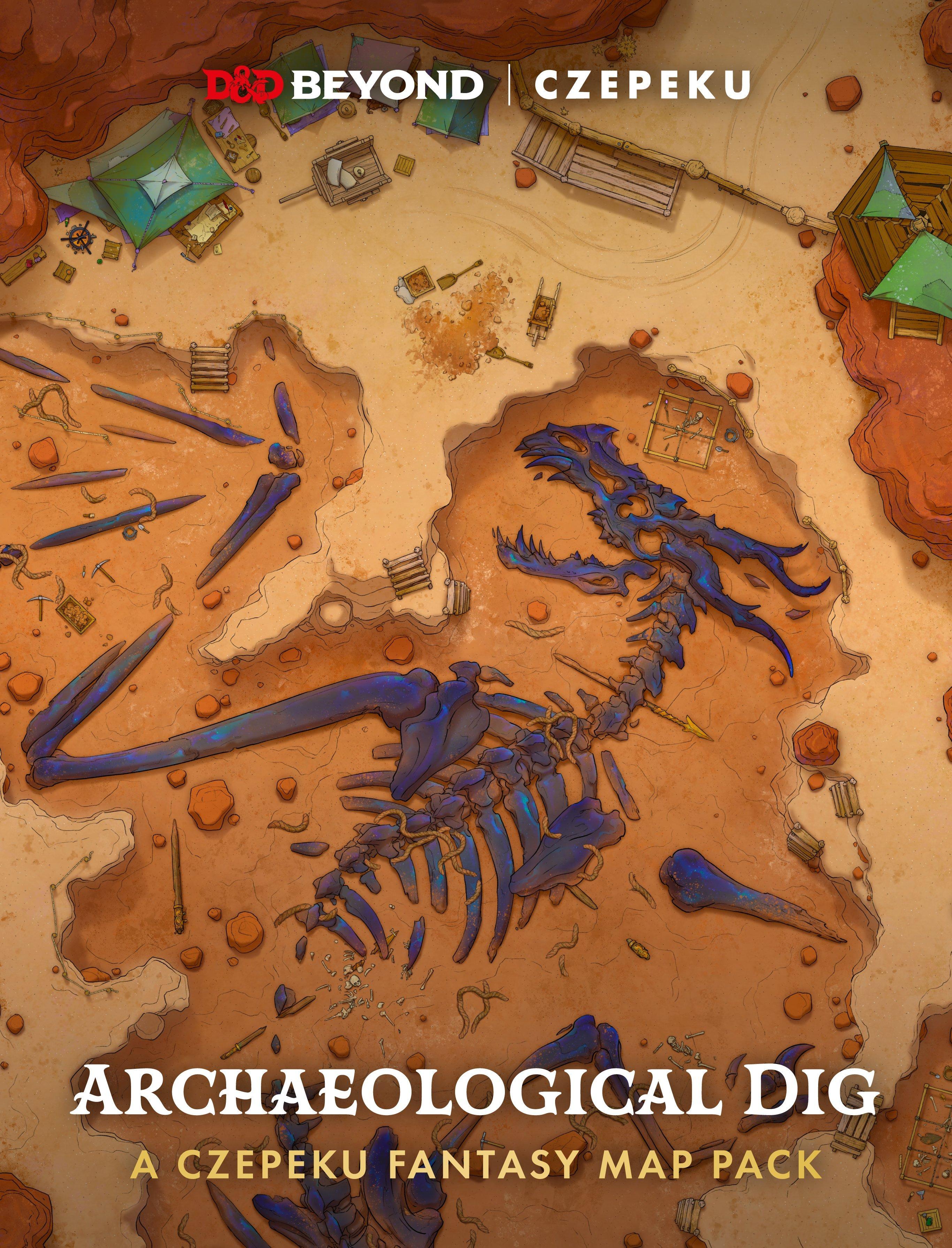 Archaeological Dig Digital Map Pack - Shop D&D Beyond