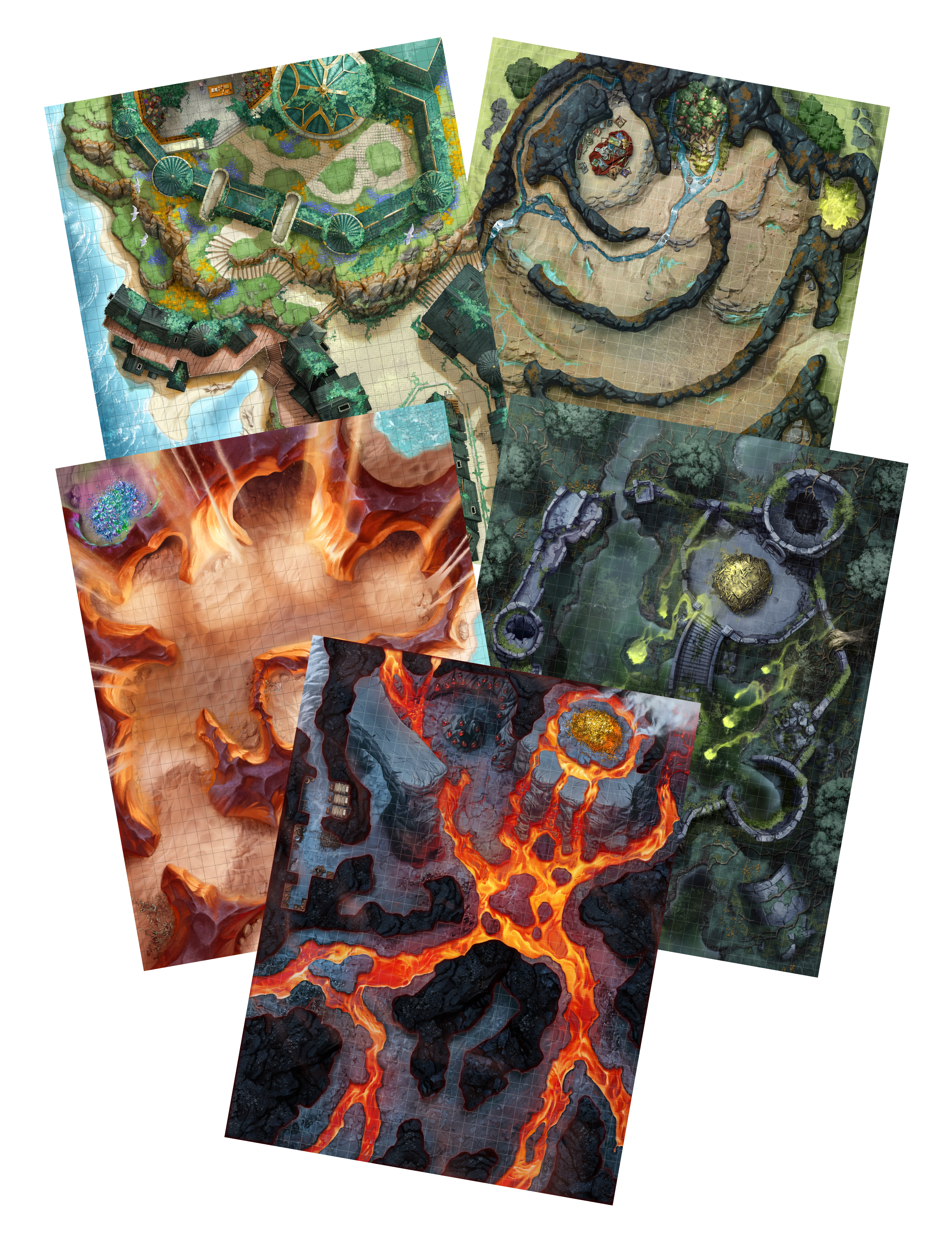 Dragon Lairs Digital Map Pack - Shop D&D Beyond