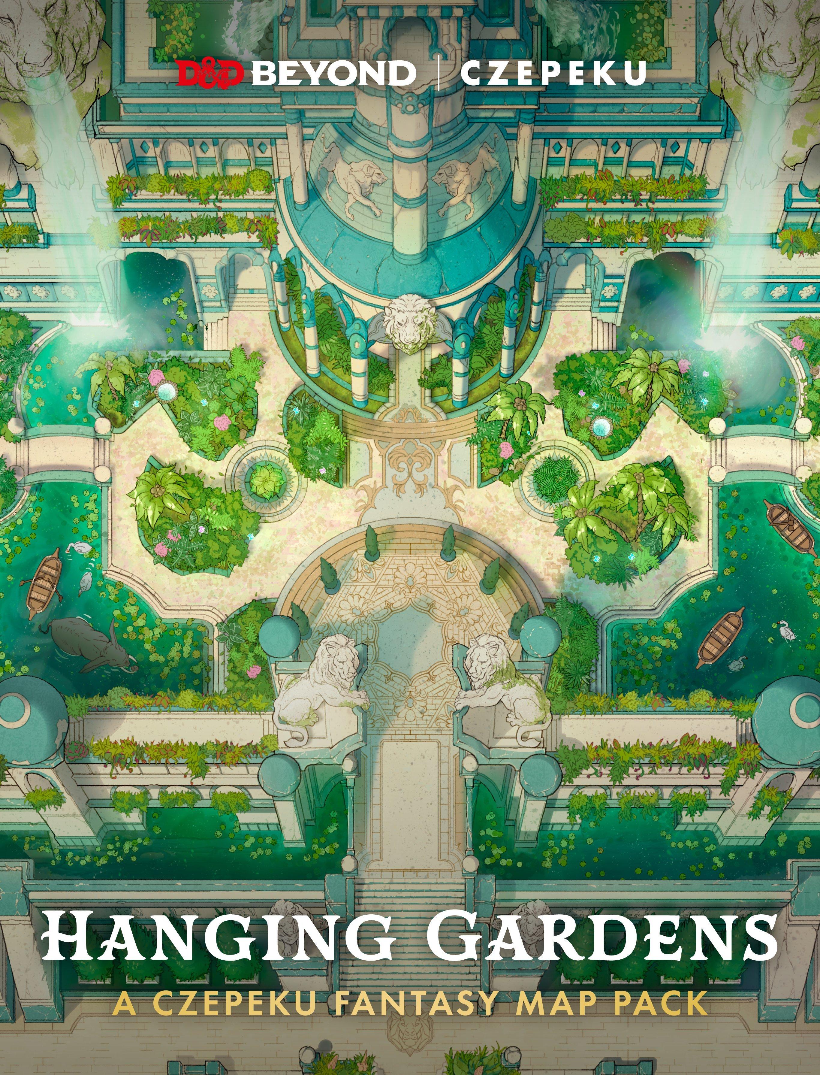 Hanging Gardens Digital Map Pack - Shop D&D Beyond