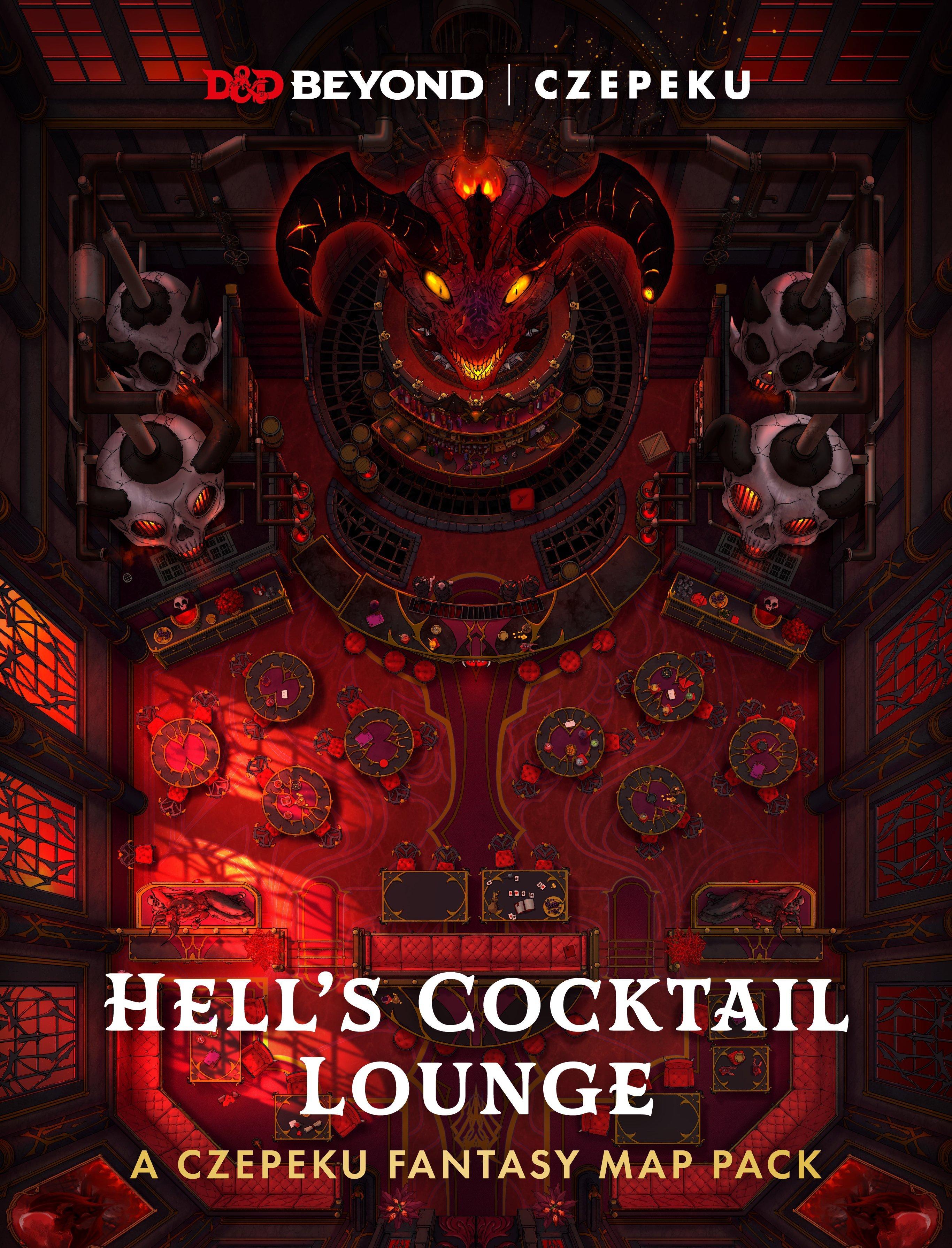 Hell's Cocktail Lounge Digital Map Pack - Shop D&D Beyond
