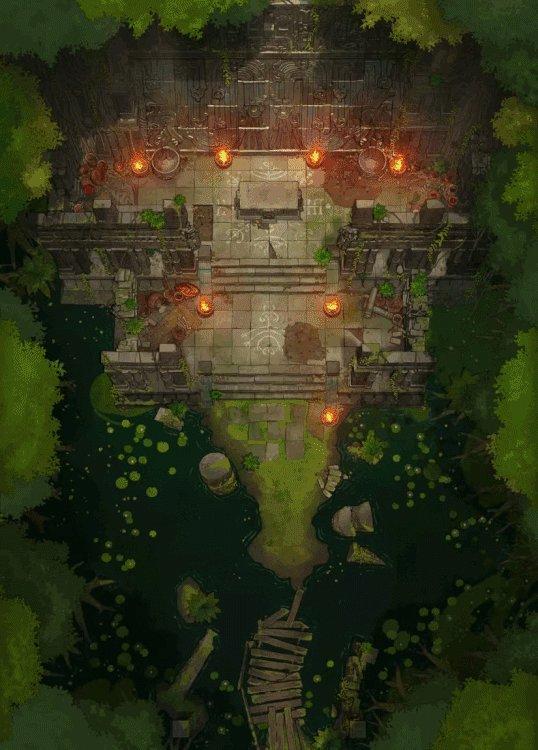 Jungle Temple Entrance Digital Map Pack - Shop D&D Beyond