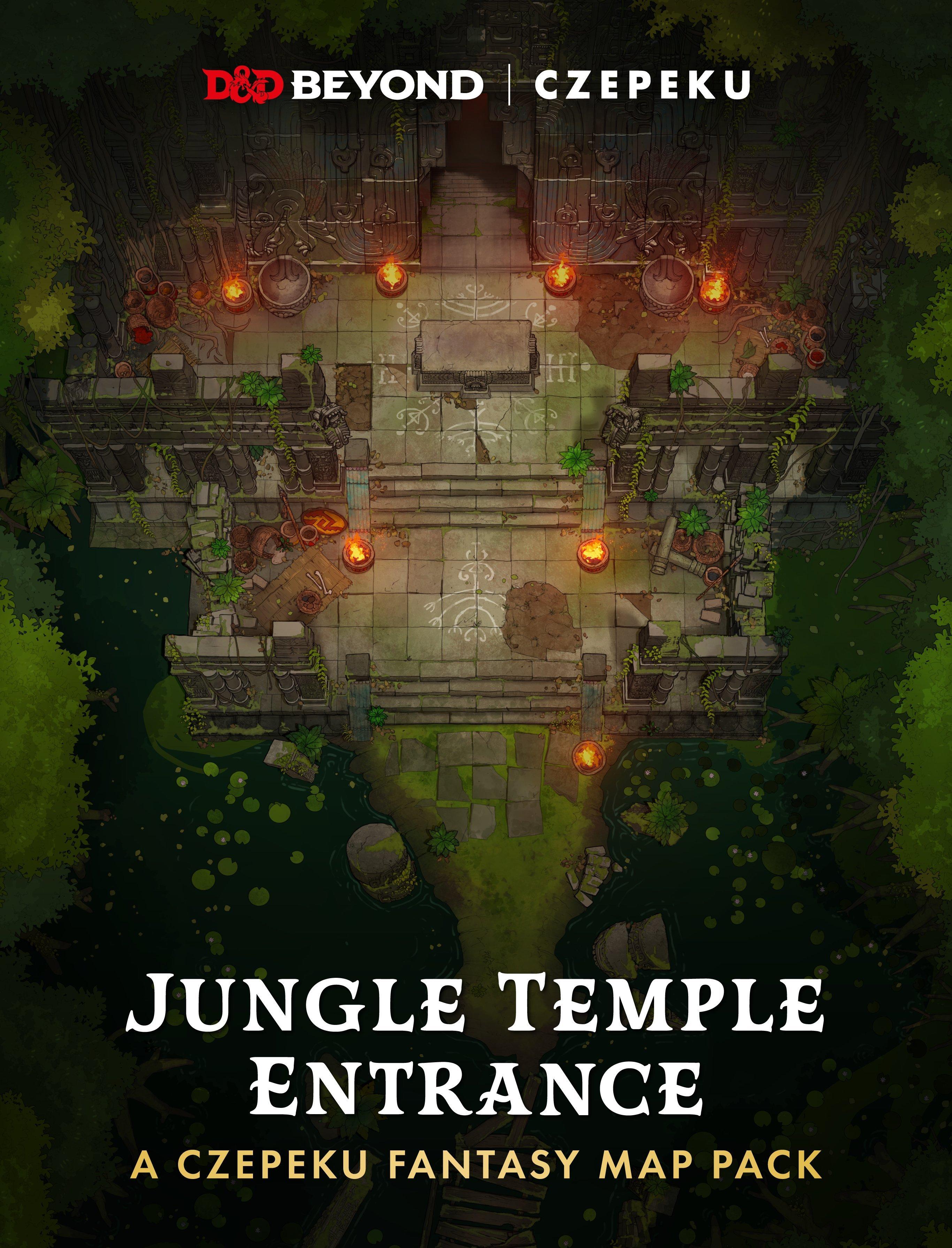 Jungle Temple Entrance Digital Map Pack - Shop D&D Beyond