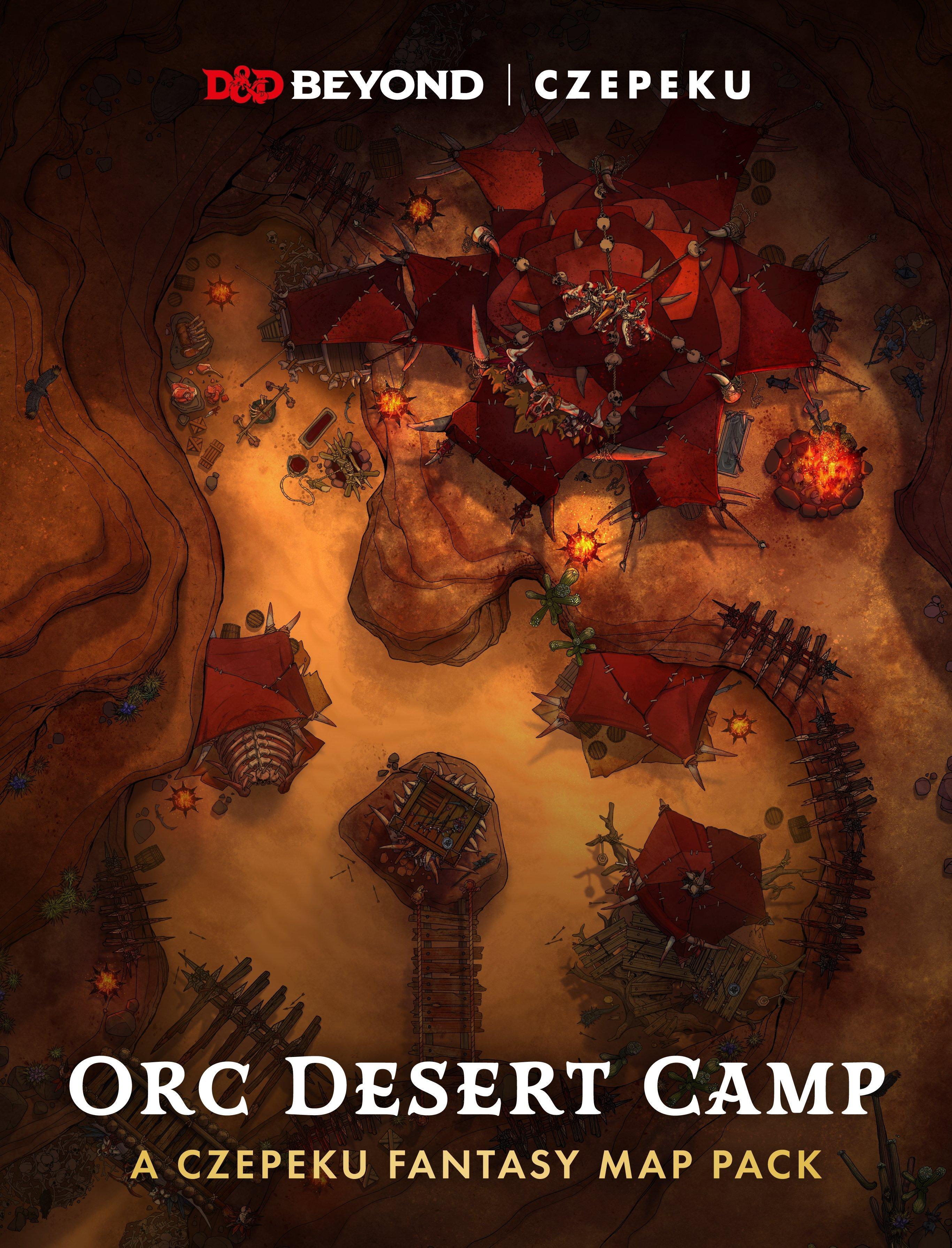 Orc Desert Camp Digital Map Pack - Shop D&D Beyond