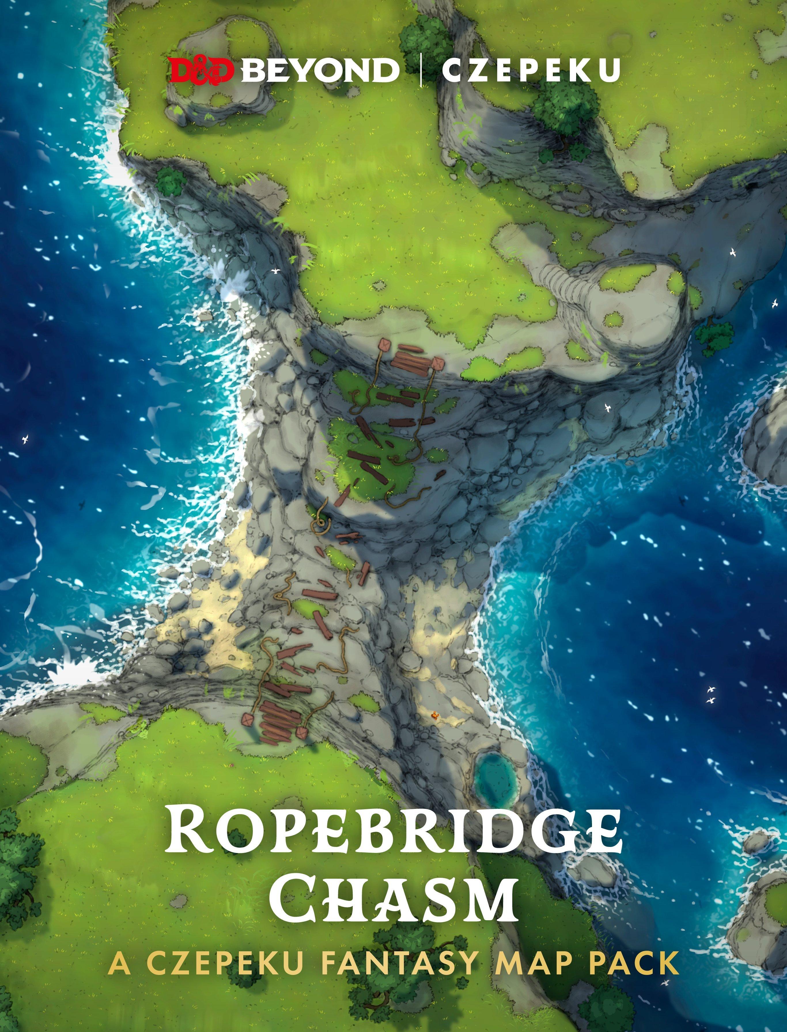 Ropebridge Chasm Digital Map Pack - Shop D&D Beyond