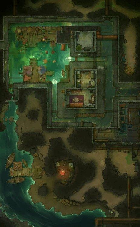 Sewer Tunnels Digital Map Pack - Shop D&D Beyond