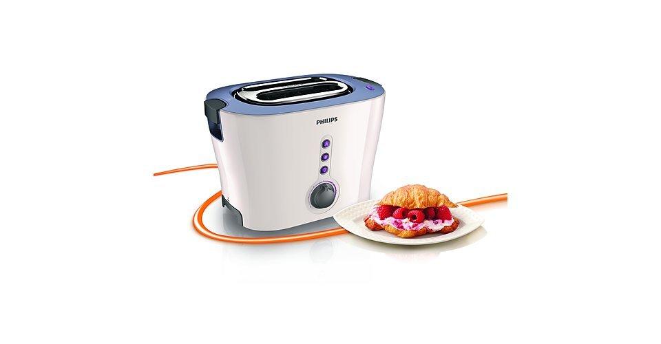 Philips Viva Collection Toaster 1000W with 2 Slots- HD2630/40 Price in ...