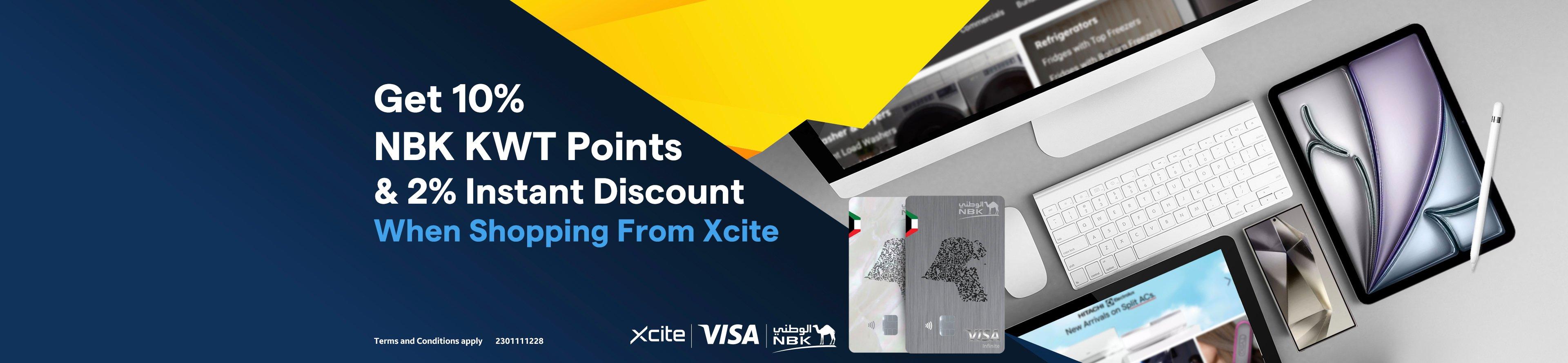 NBK Offer | Xcite | Kuwait in Kuwait - Xcite Alghanim