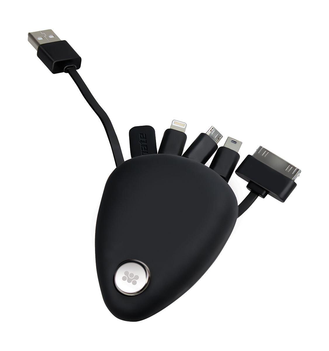 Promate 4-in-1 Mobile Pocket Charging Hub - Black Price in Kuwait - Xcite