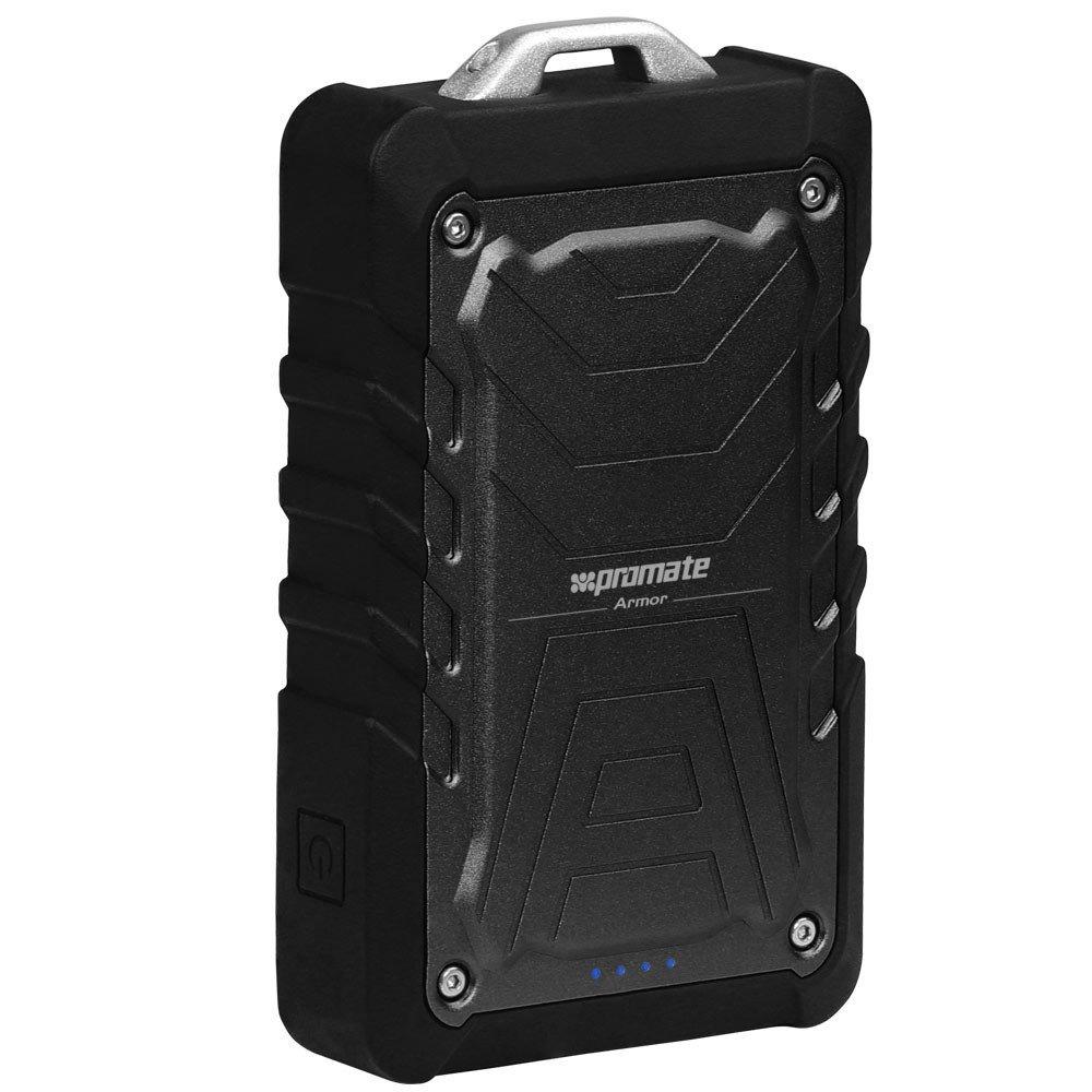 Promate Armor 9000mAh Dual Port Rugged Power Bank Price in Kuwait - Xcite