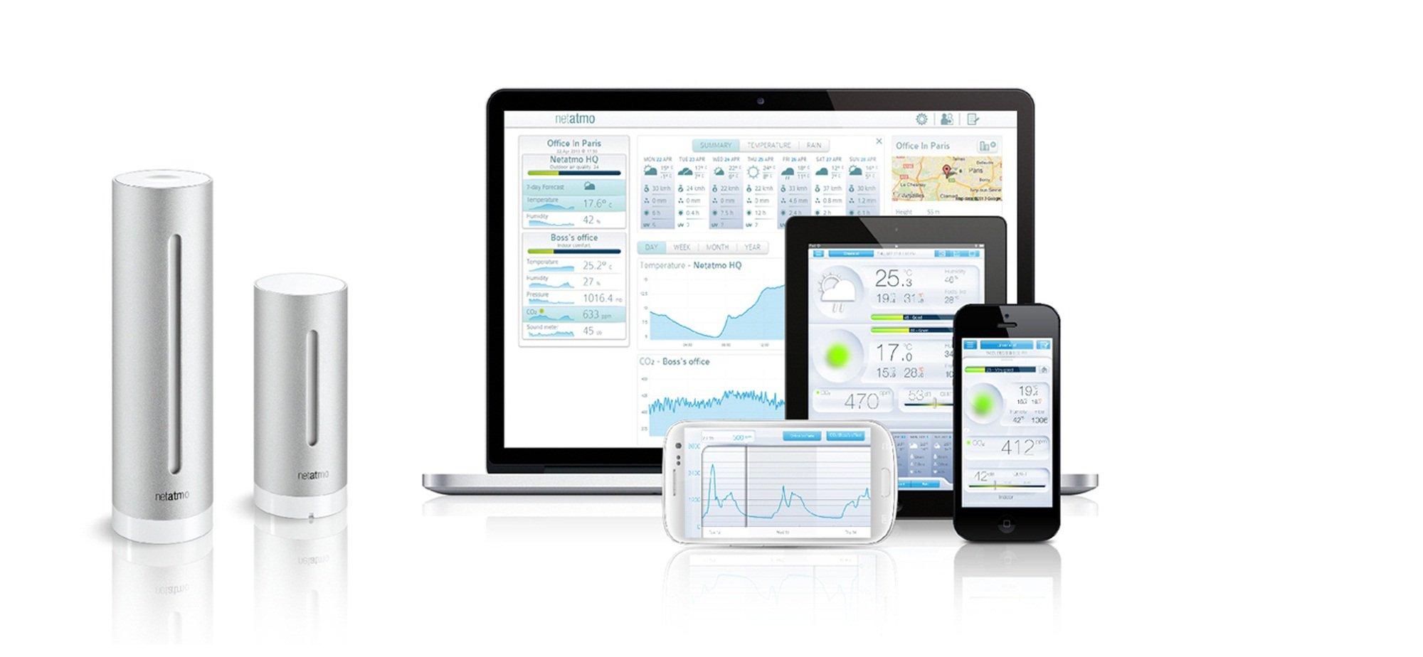 Netatmo Weather Station (NWS01) - Grey Price in Kuwait - Xcite