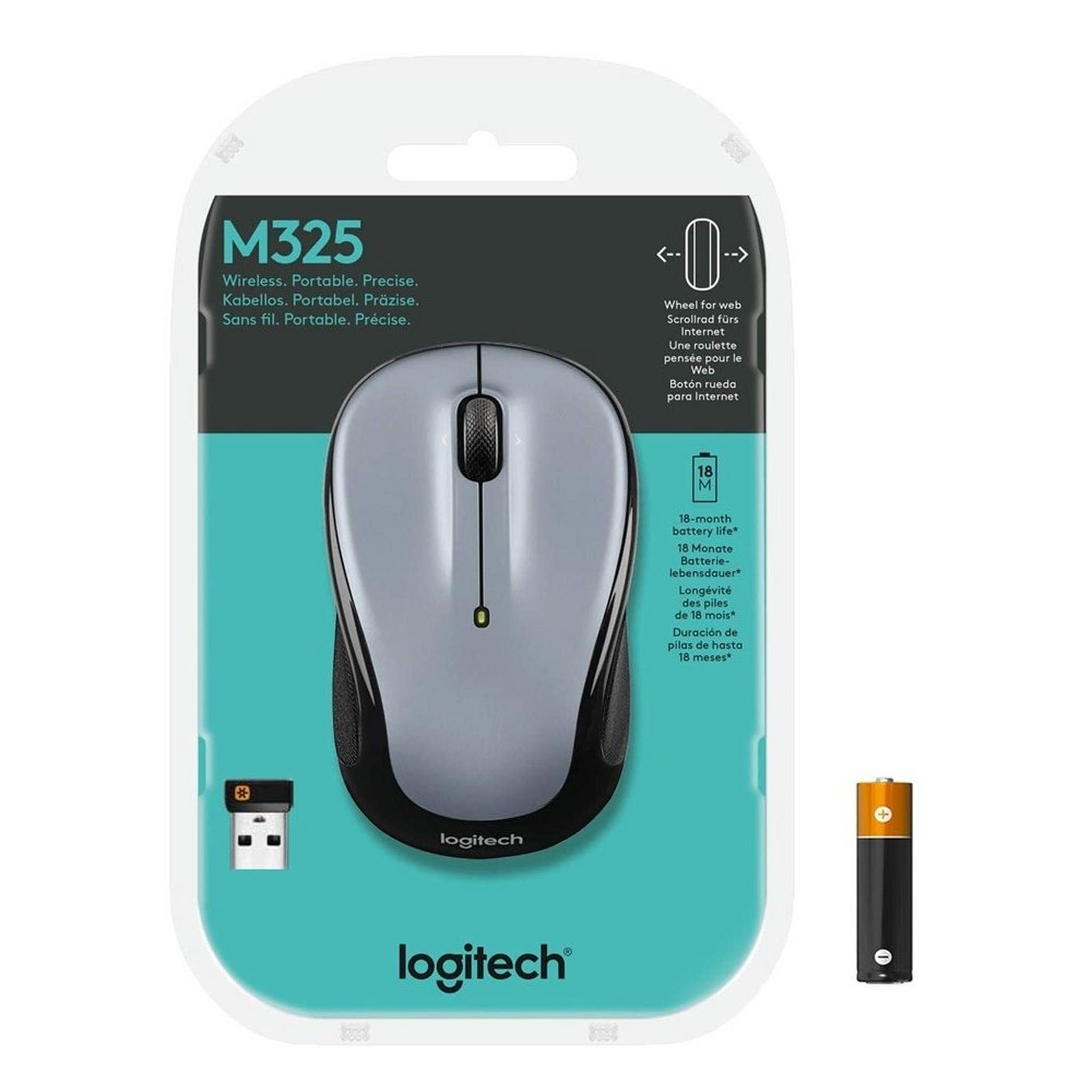 Logitech M325 Wireless Mouse - Silver Price in Kuwait - Xcite Logitech M325 Wireless Mouse - Silver Price in Kuwait - Xcite