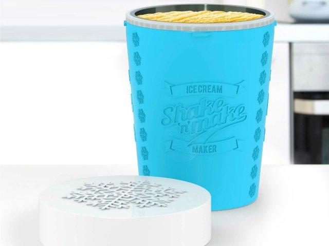 Shake 'N' Make Ice Cream Maker - Blue Price in Kuwait - Xcite